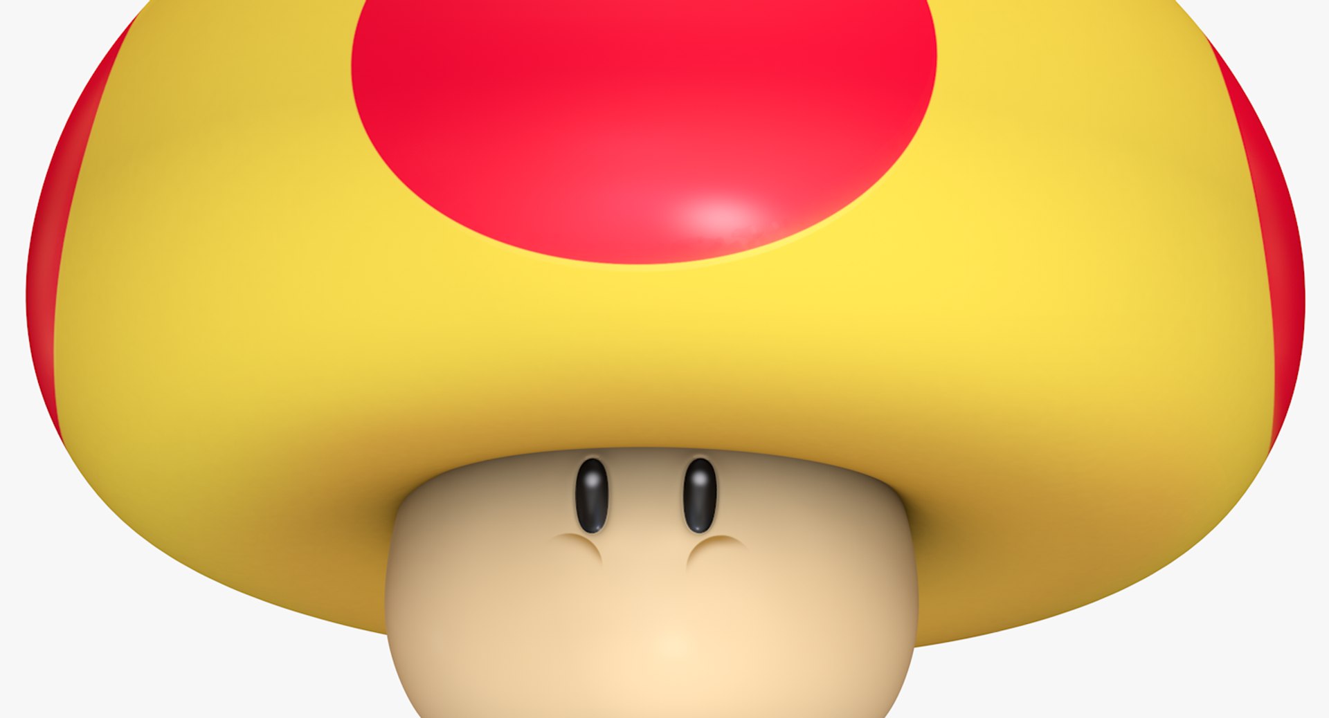 3D Mega Mushroom Super Mario Model - TurboSquid 1365469