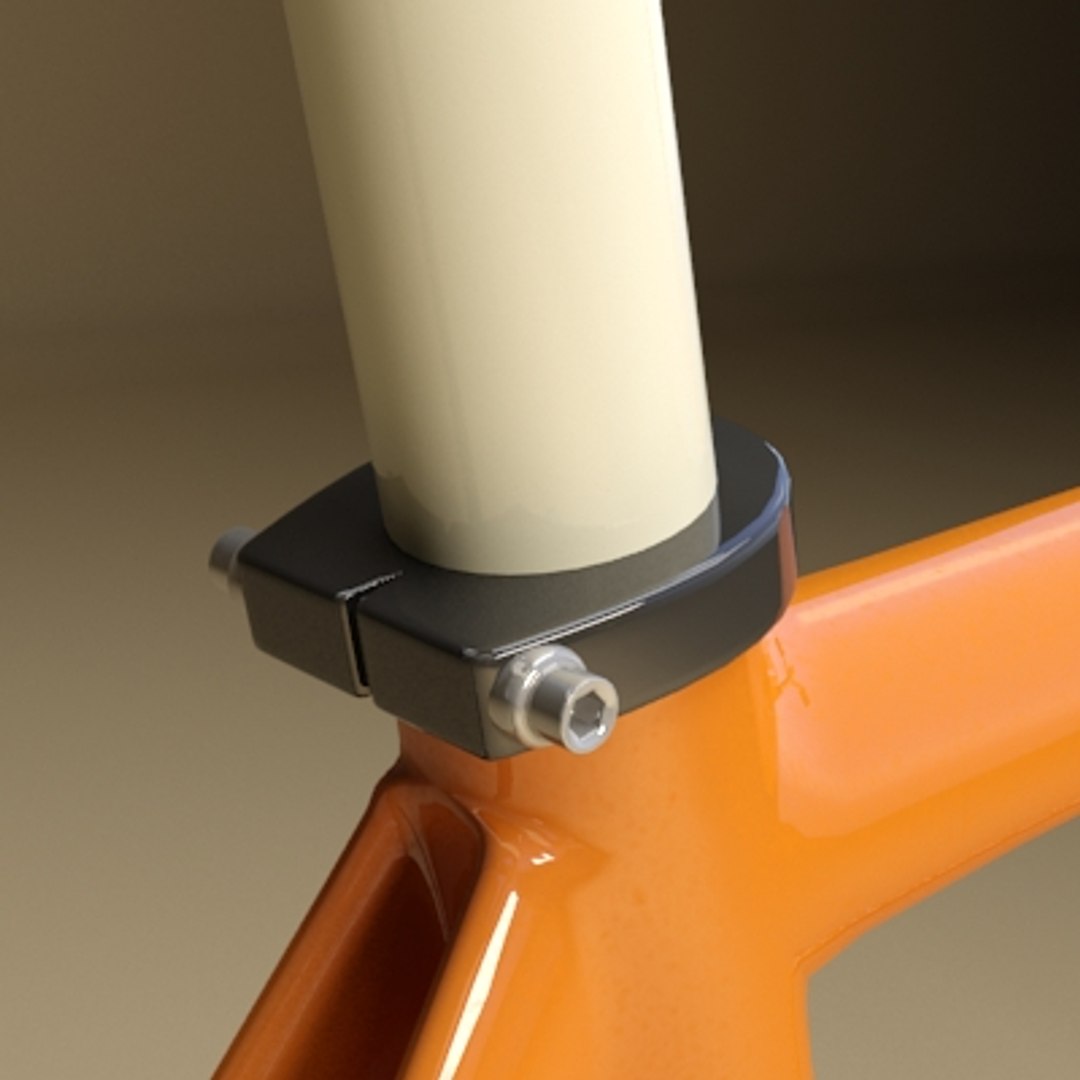 Bicycle Fixed Gear 3d Model