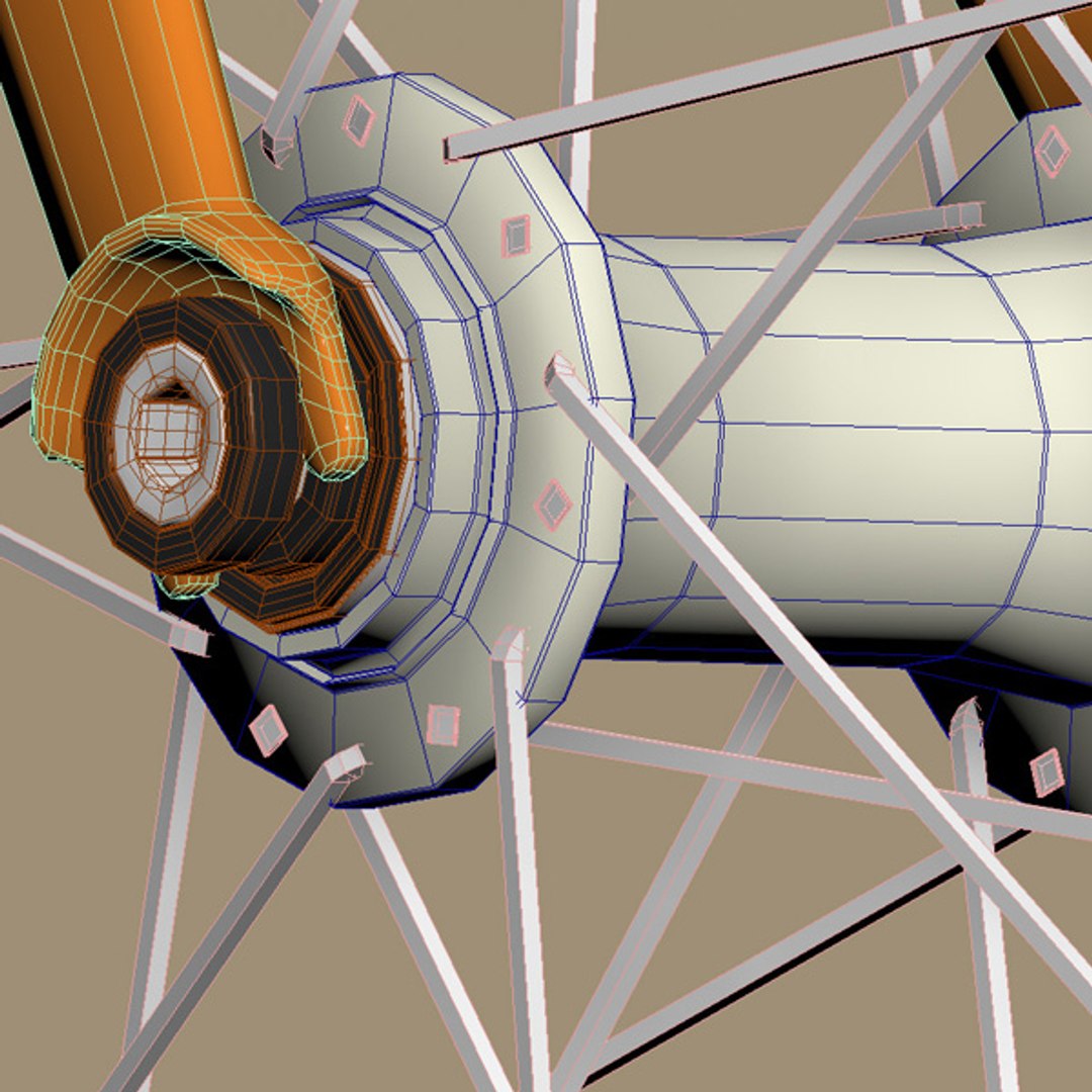 Bicycle Fixed Gear 3d Model