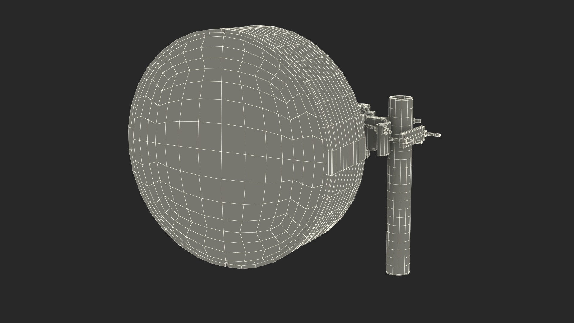 Point To Point Microwave Antenna Model - TurboSquid 2187621