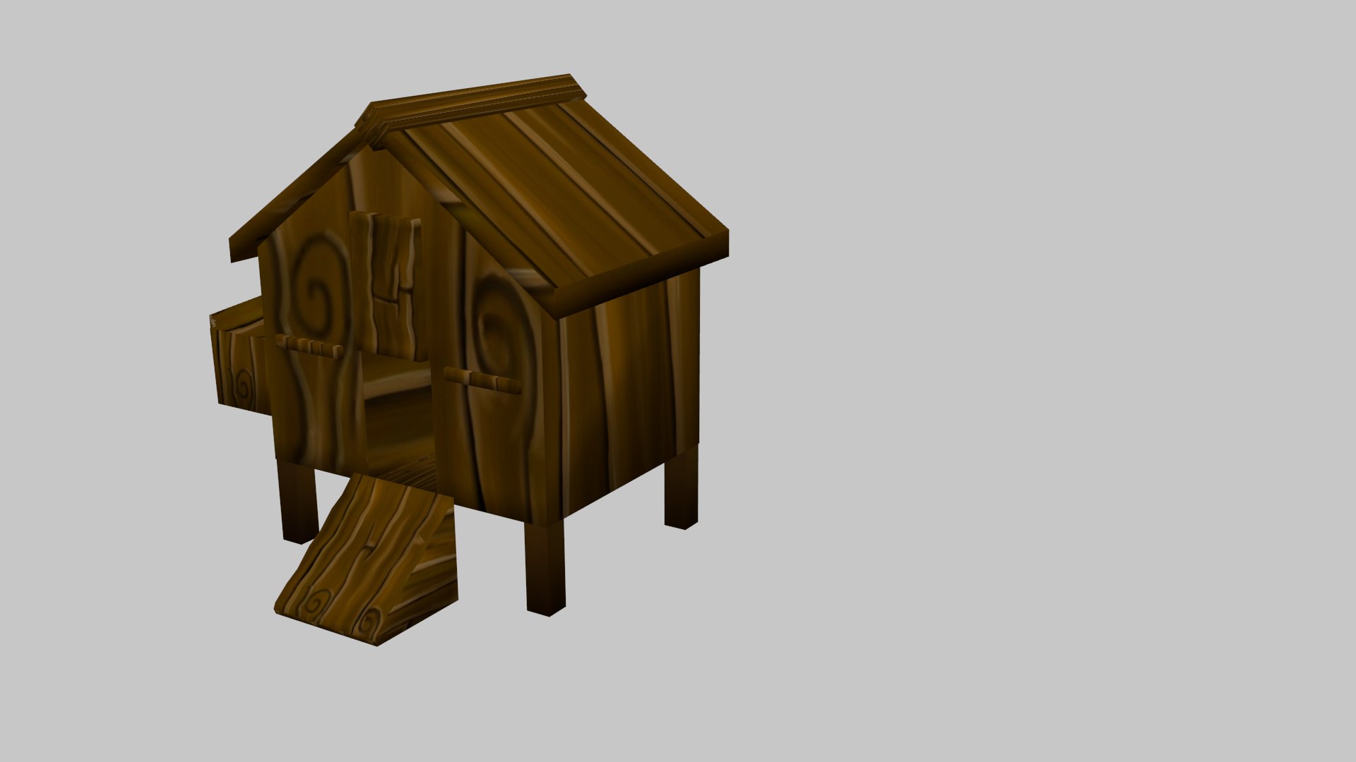 3ds chicken house