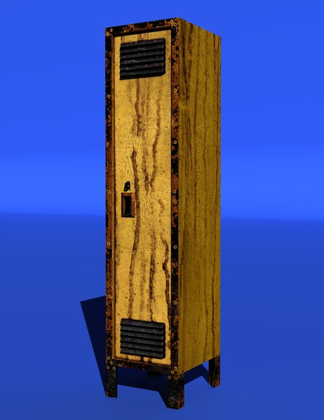 3d locker rusty