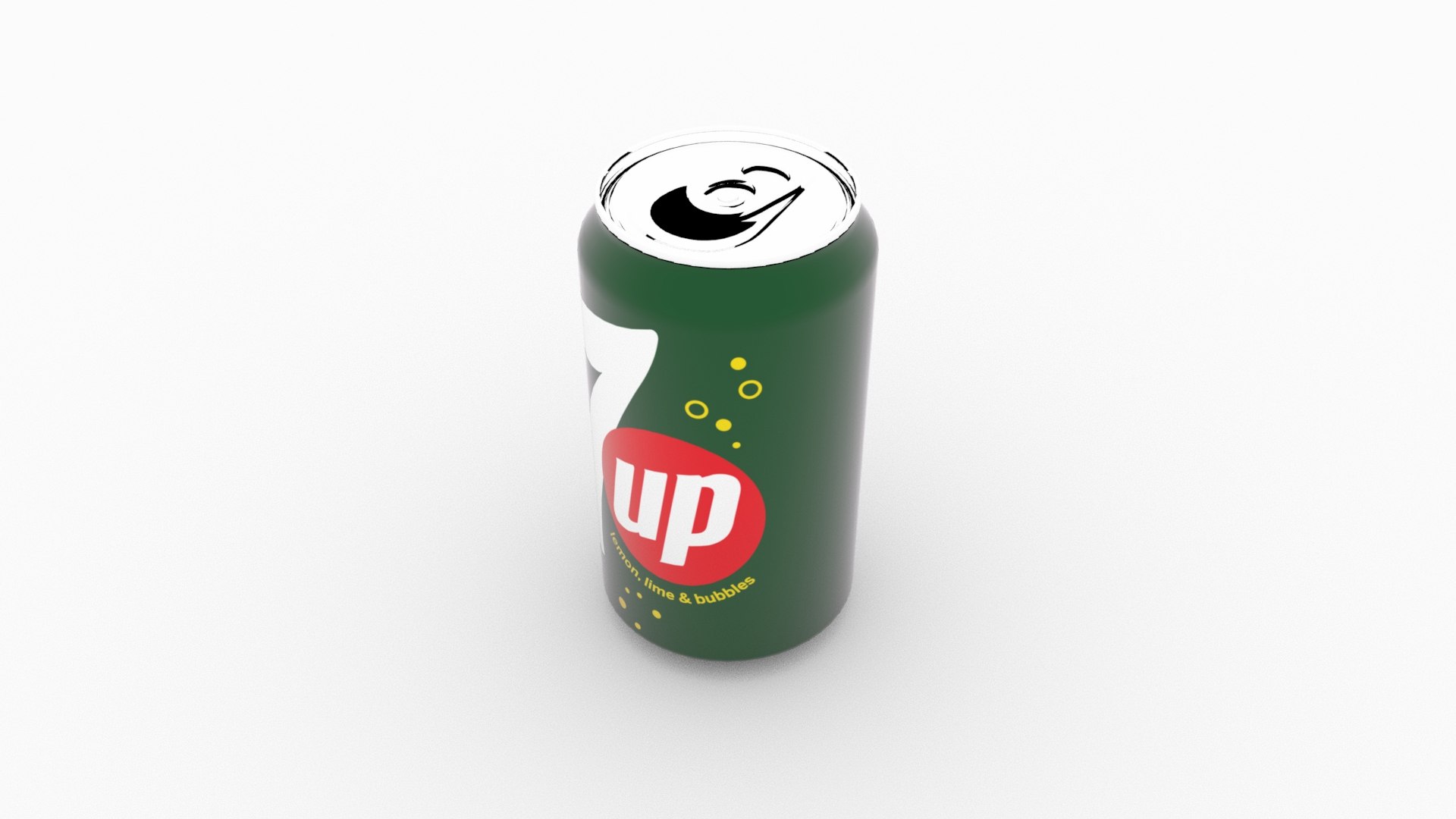 7 Up Can 3D Model - TurboSquid 2000912