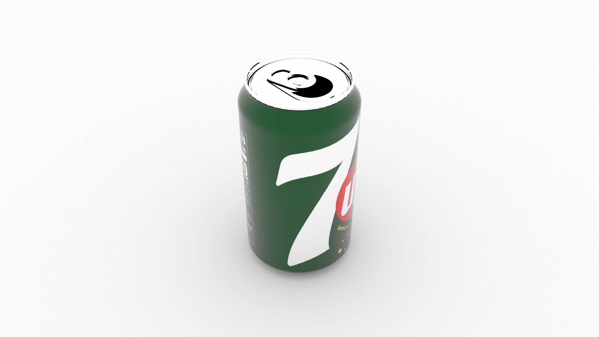 7 Up Can 3D Model - TurboSquid 2000912