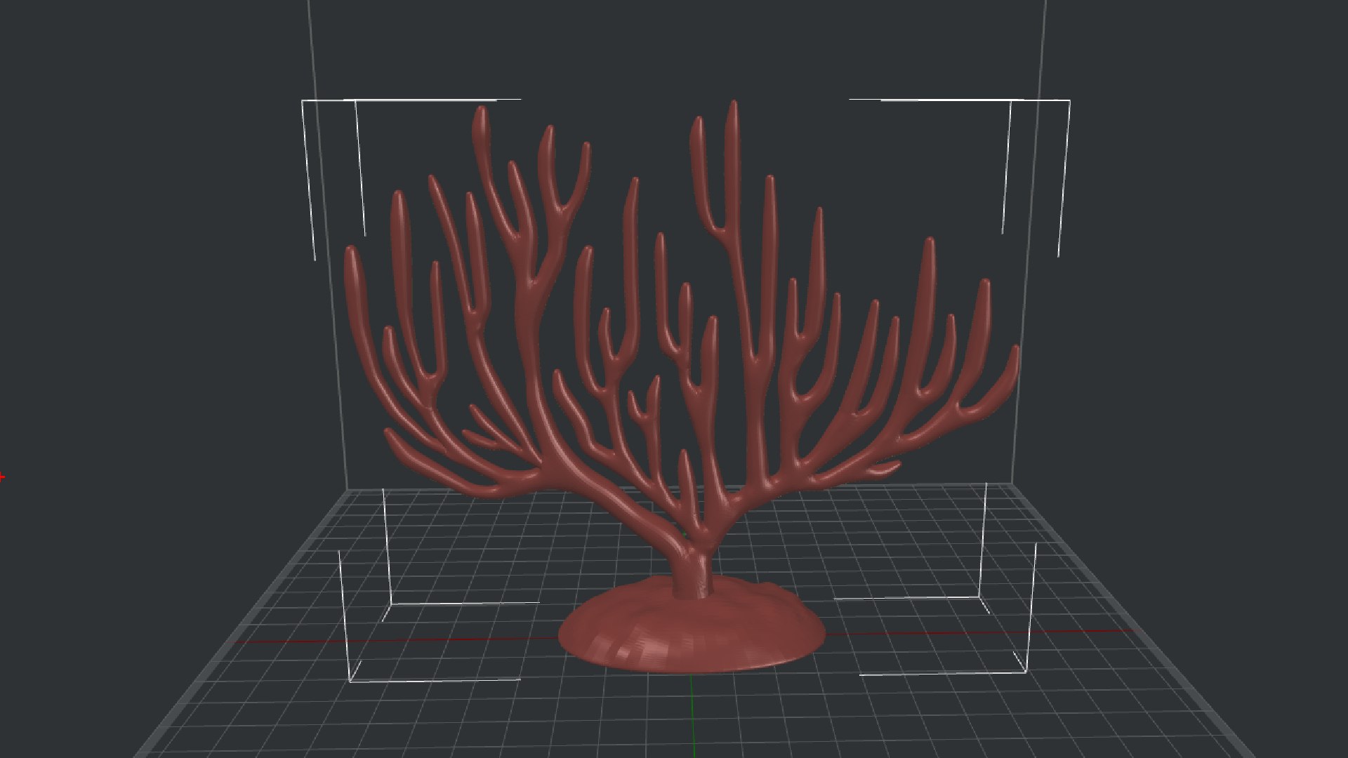 3D Model Coral For Print3D Fish Tank Or Asset Animation And Game ...