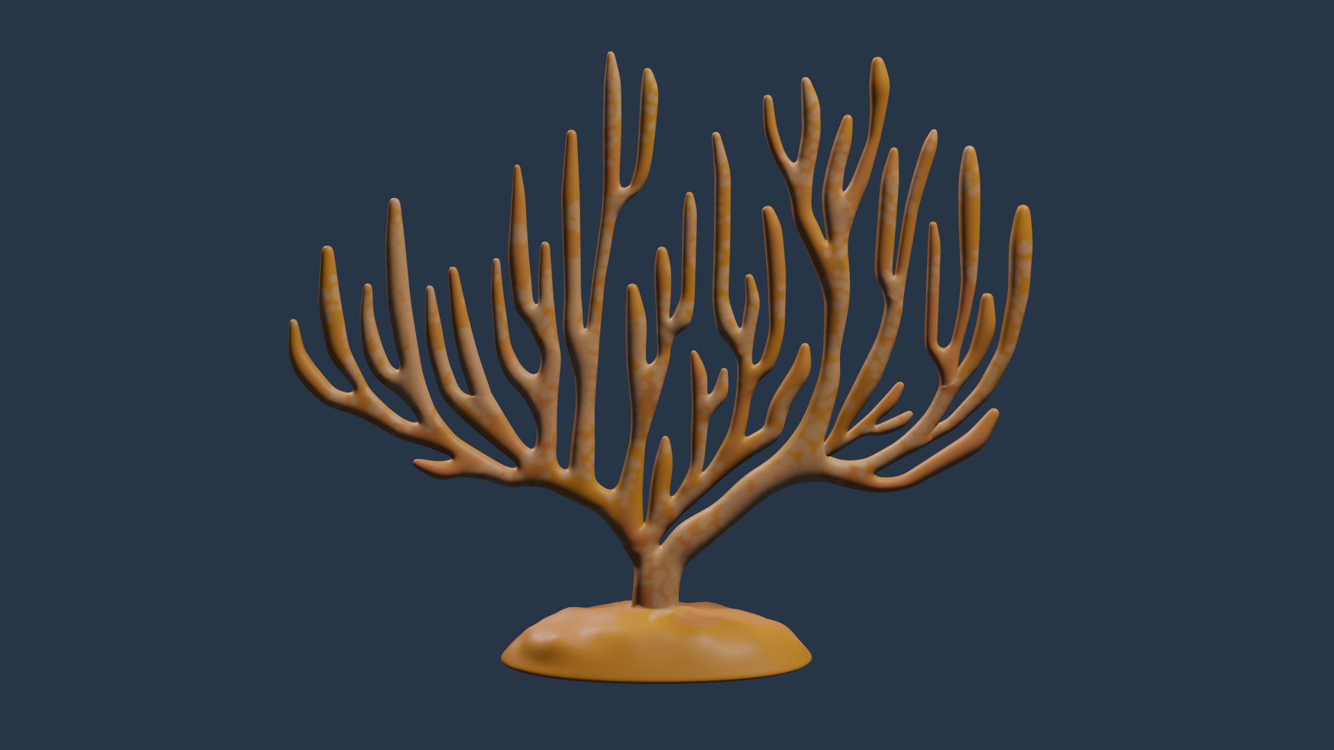 3D Model Coral For Print3D Fish Tank Or Asset Animation And Game ...