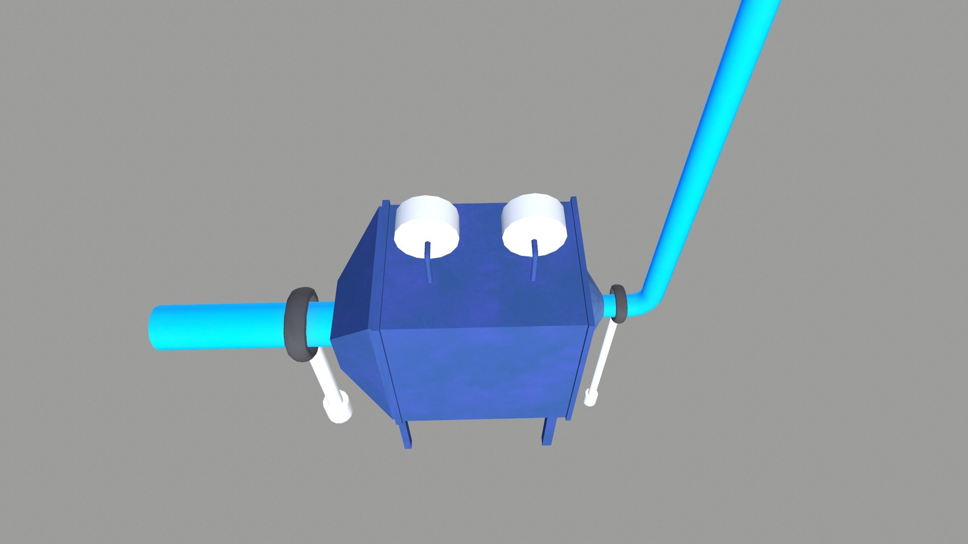 Dust Collector Unit 3D Model - TurboSquid 2330675