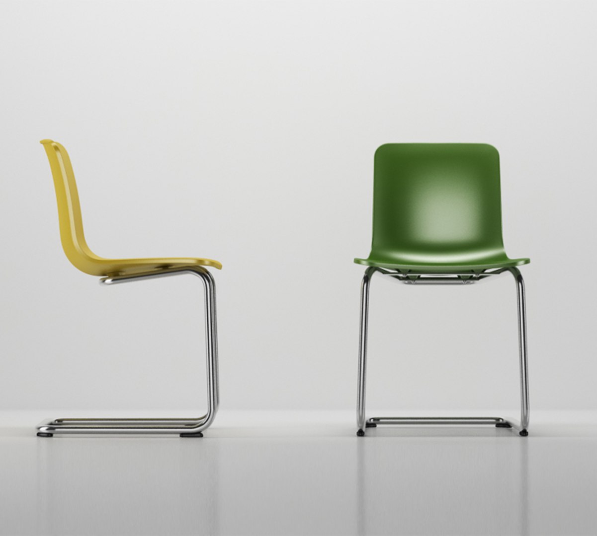 3d Model Of Vitra Hal Cantilever 5