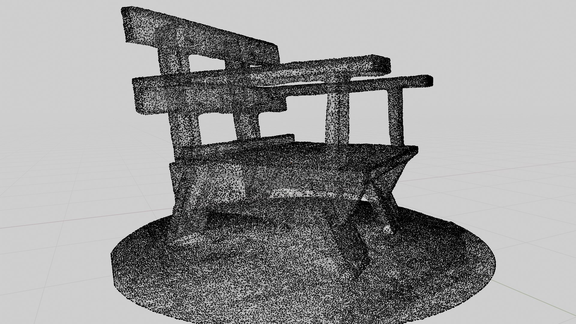 Wooden Chair Destroyed By Nature 3D Model - TurboSquid 2127071