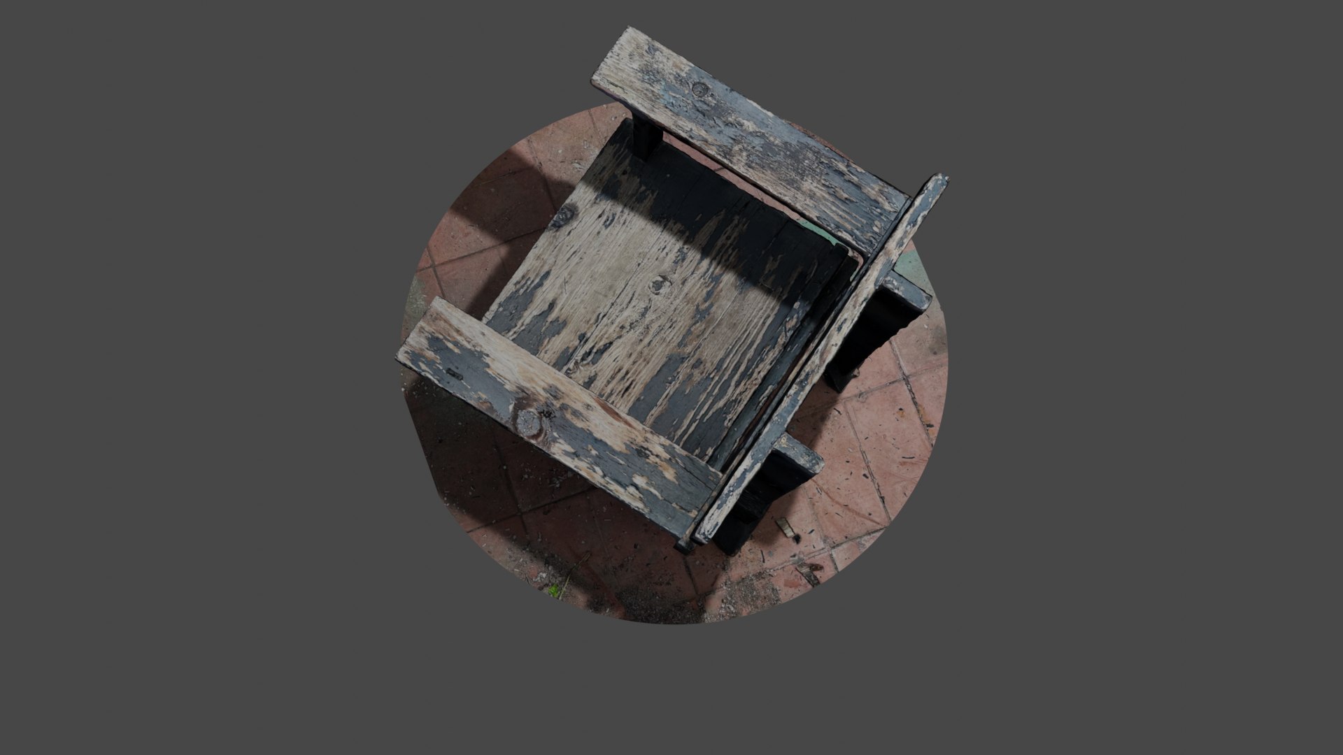 Wooden Chair Destroyed By Nature 3D Model - TurboSquid 2127071