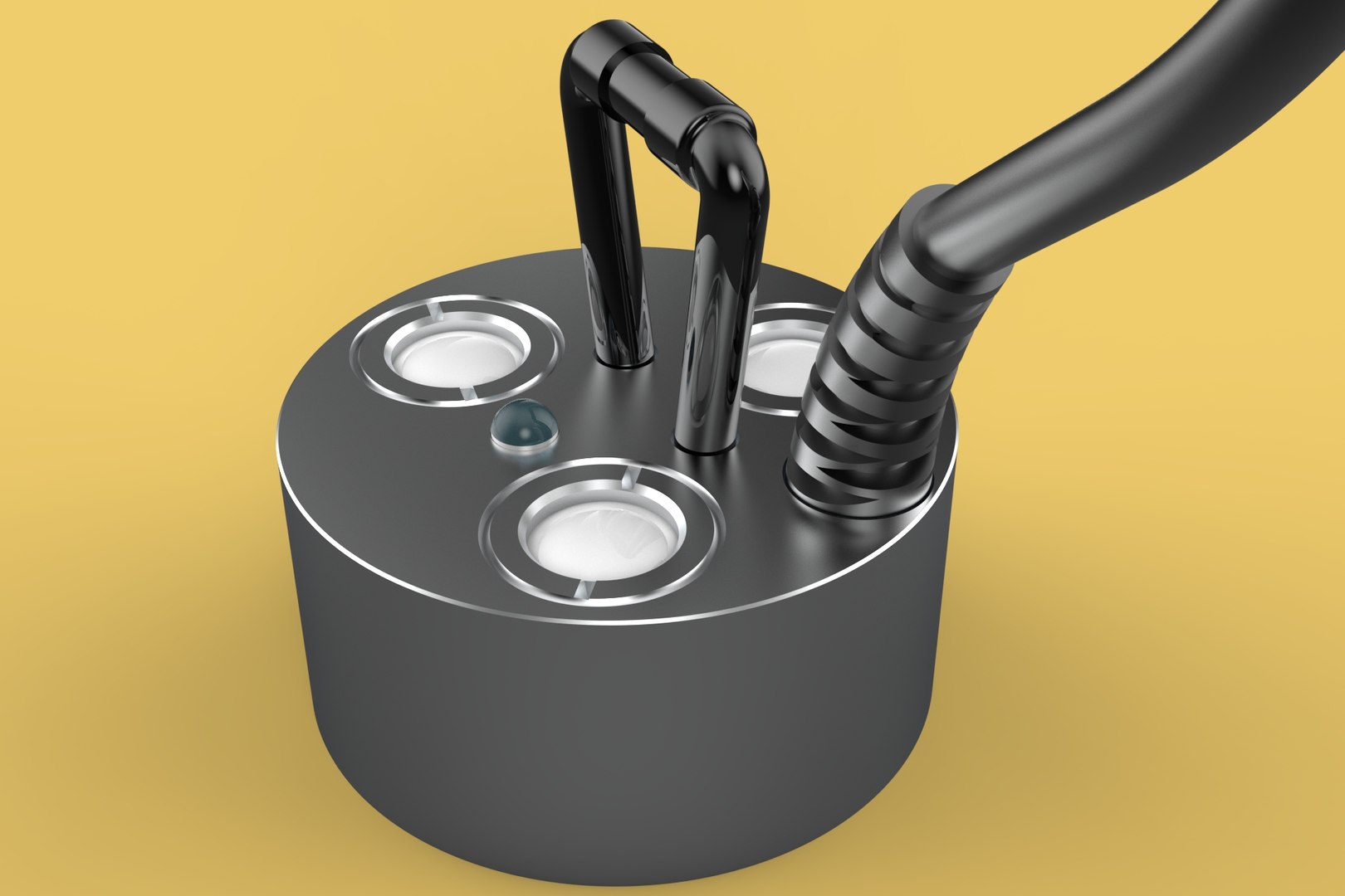 3D ULTRASONIC HUMIDIFIER FOGGER PIEZOELECTRIC FOG MIST NEBULIZER ...