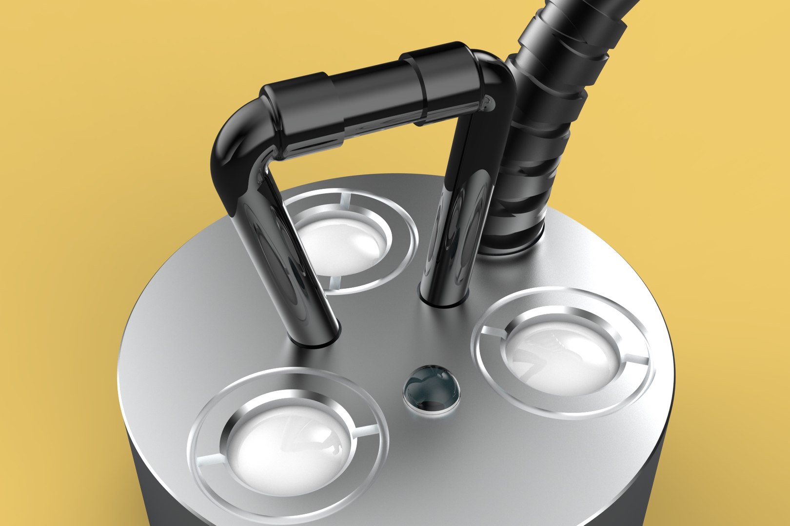 3D ULTRASONIC HUMIDIFIER FOGGER PIEZOELECTRIC FOG MIST NEBULIZER ...