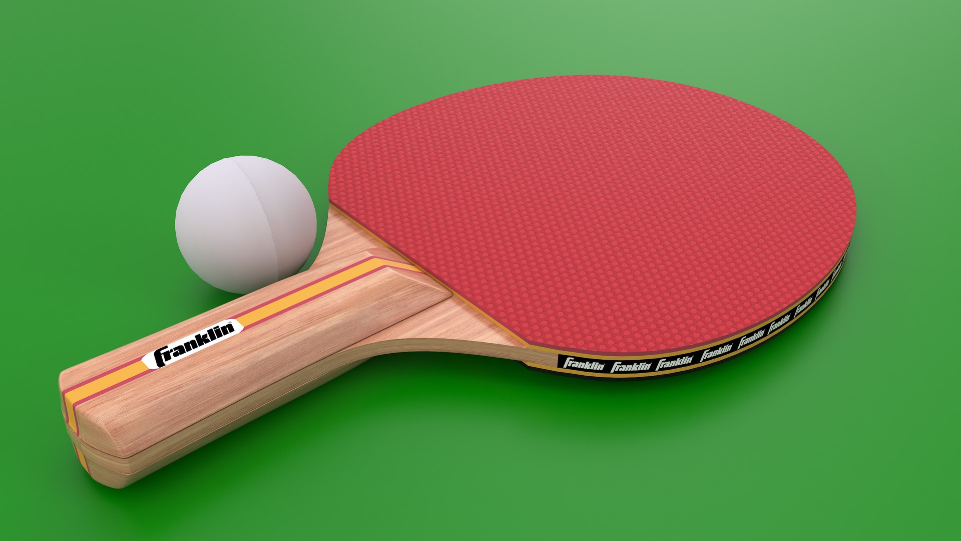Ping Pong Table Set And Tennis Court 3D Model - TurboSquid 2095635