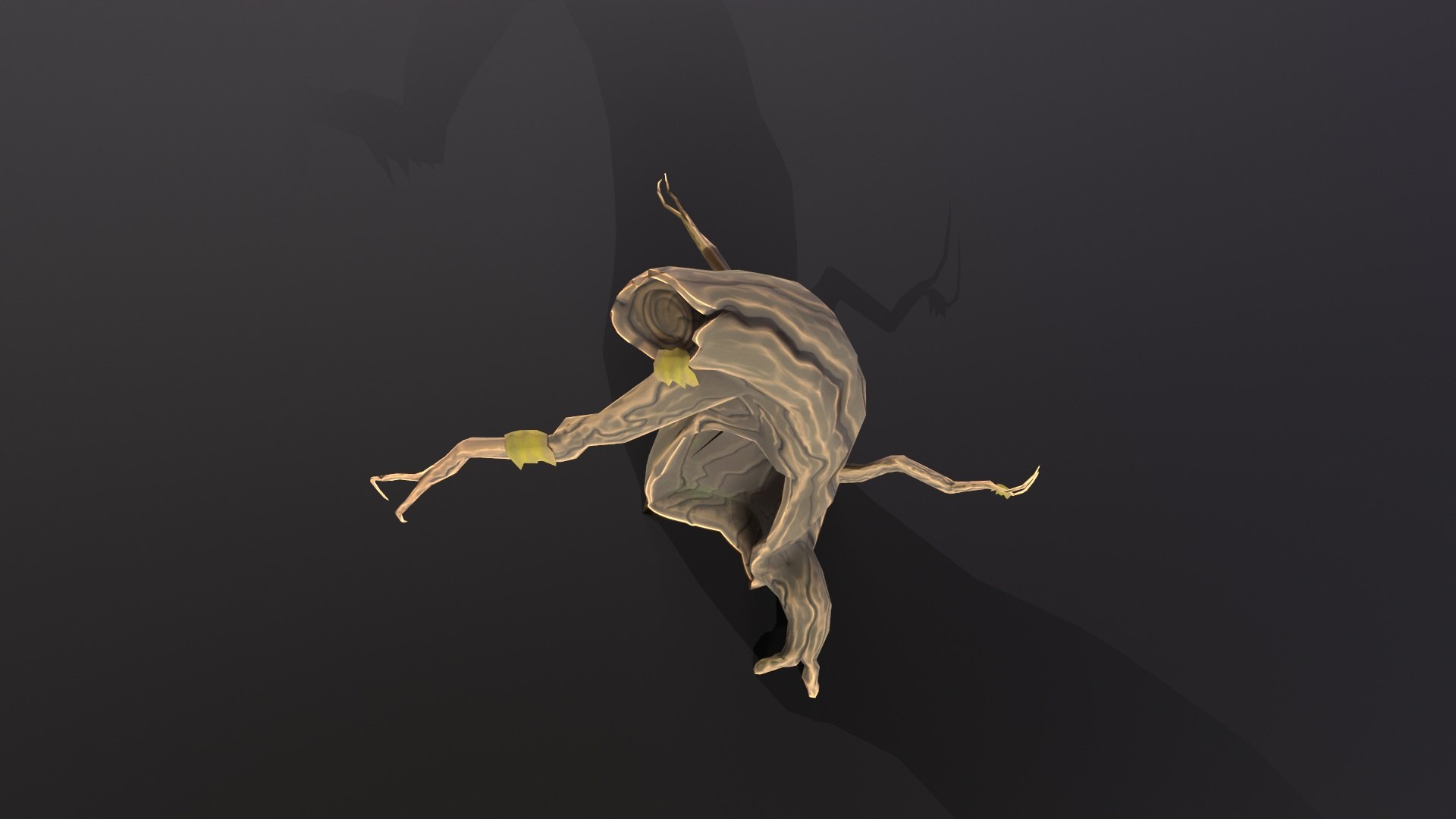 3D Stylized Magic Old Hollow Tree Fantasy Game Ready Asset Low-poly 3D ...