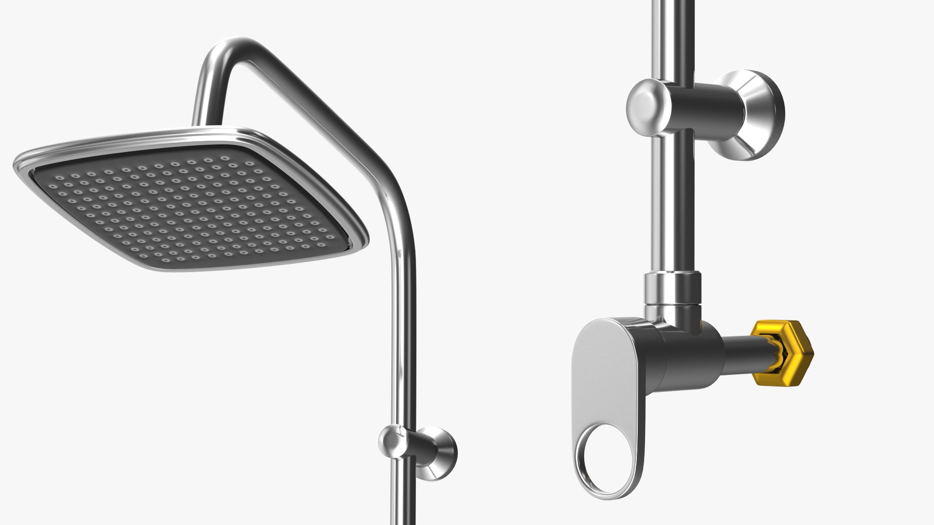 3D Rain Shower - TurboSquid 1754241