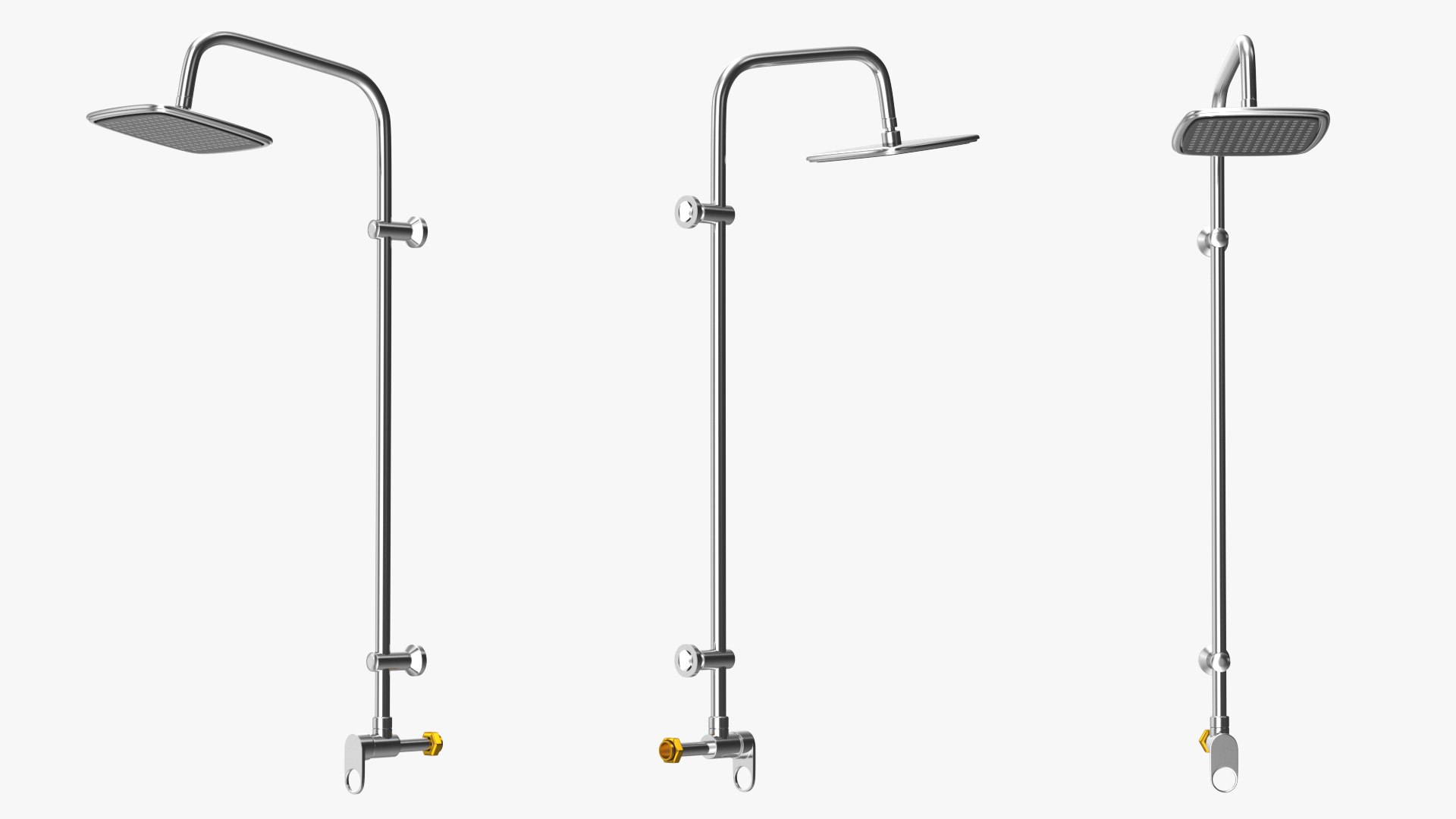 3D Rain Shower - TurboSquid 1754241