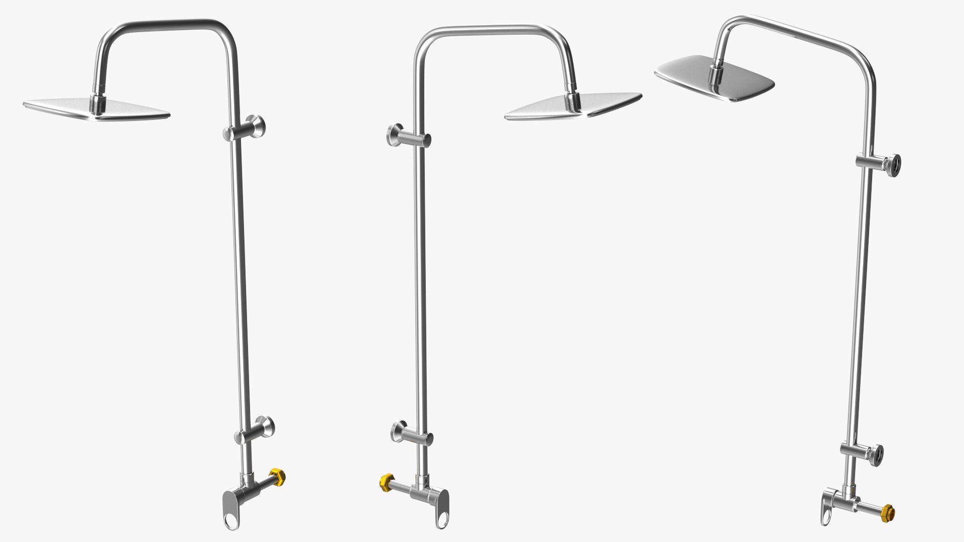 3D Rain Shower - TurboSquid 1754241