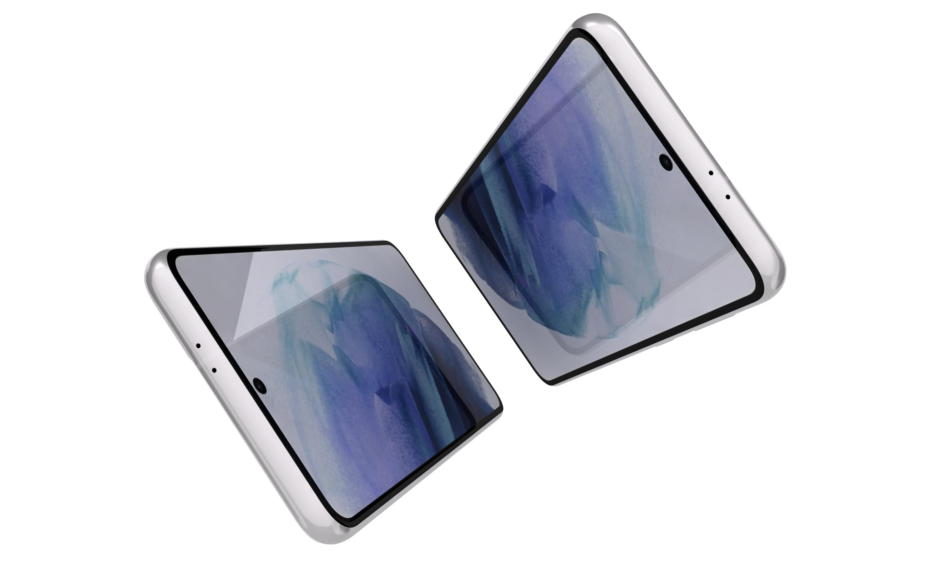 サムスンギャラクシーS215Gファントムホワイト3Dモデル - TurboSquid 1682086