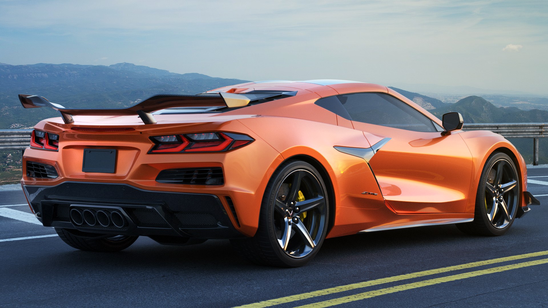Chevrolet Corvette C8 Z06 - Z07 Performance Package 2023 3D model ...