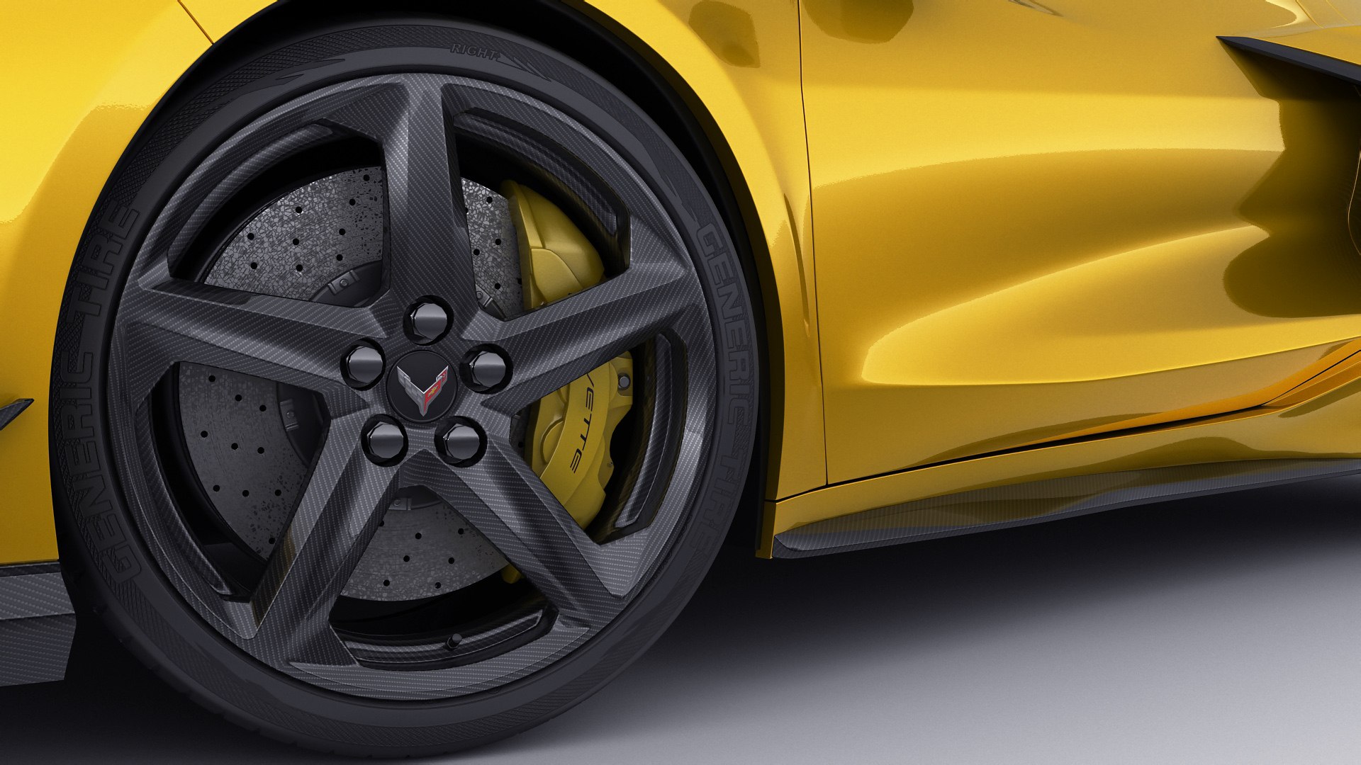 Chevrolet Corvette C8 Z06 - Z07 Performance Package 2023 3D model ...