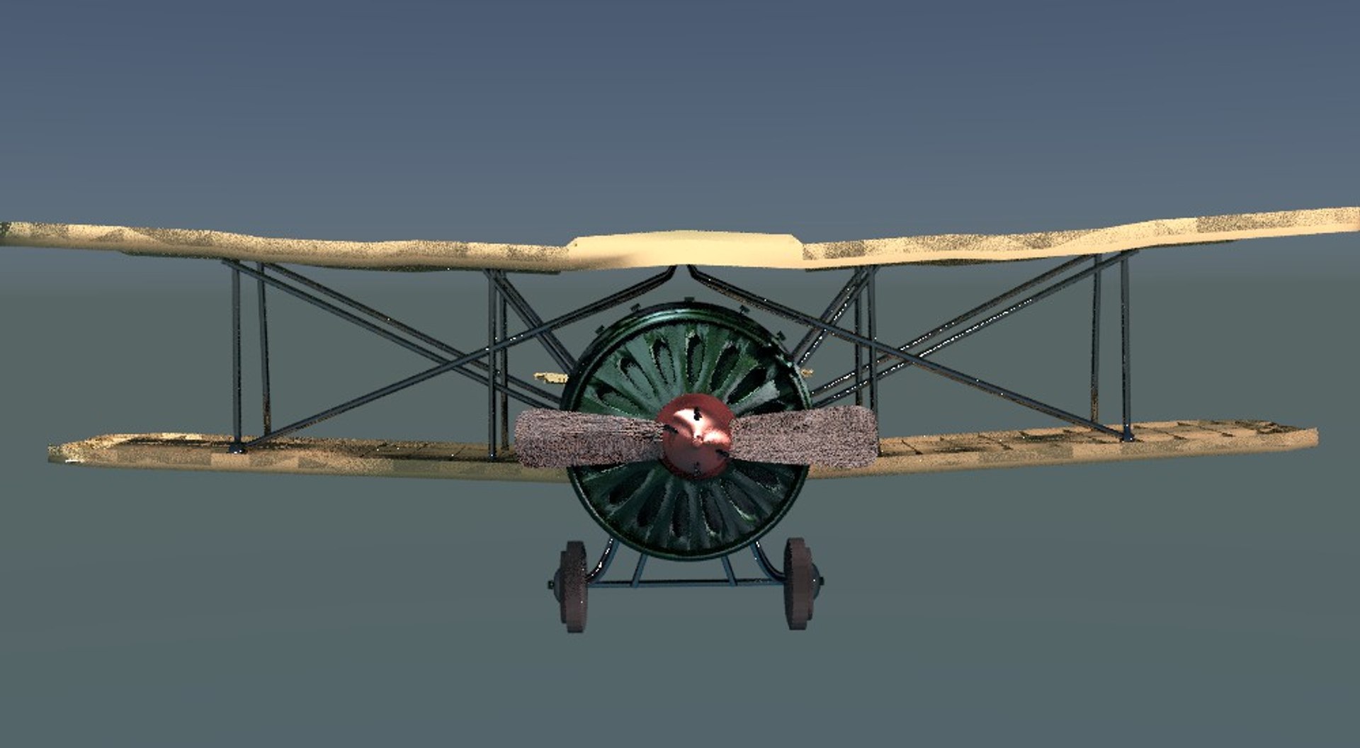 3d Plane Royal England
