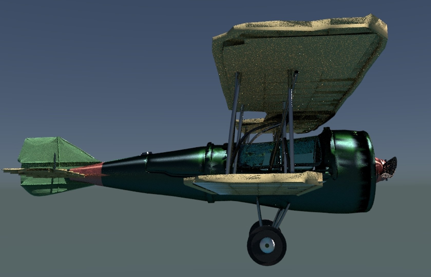 3d Plane Royal England