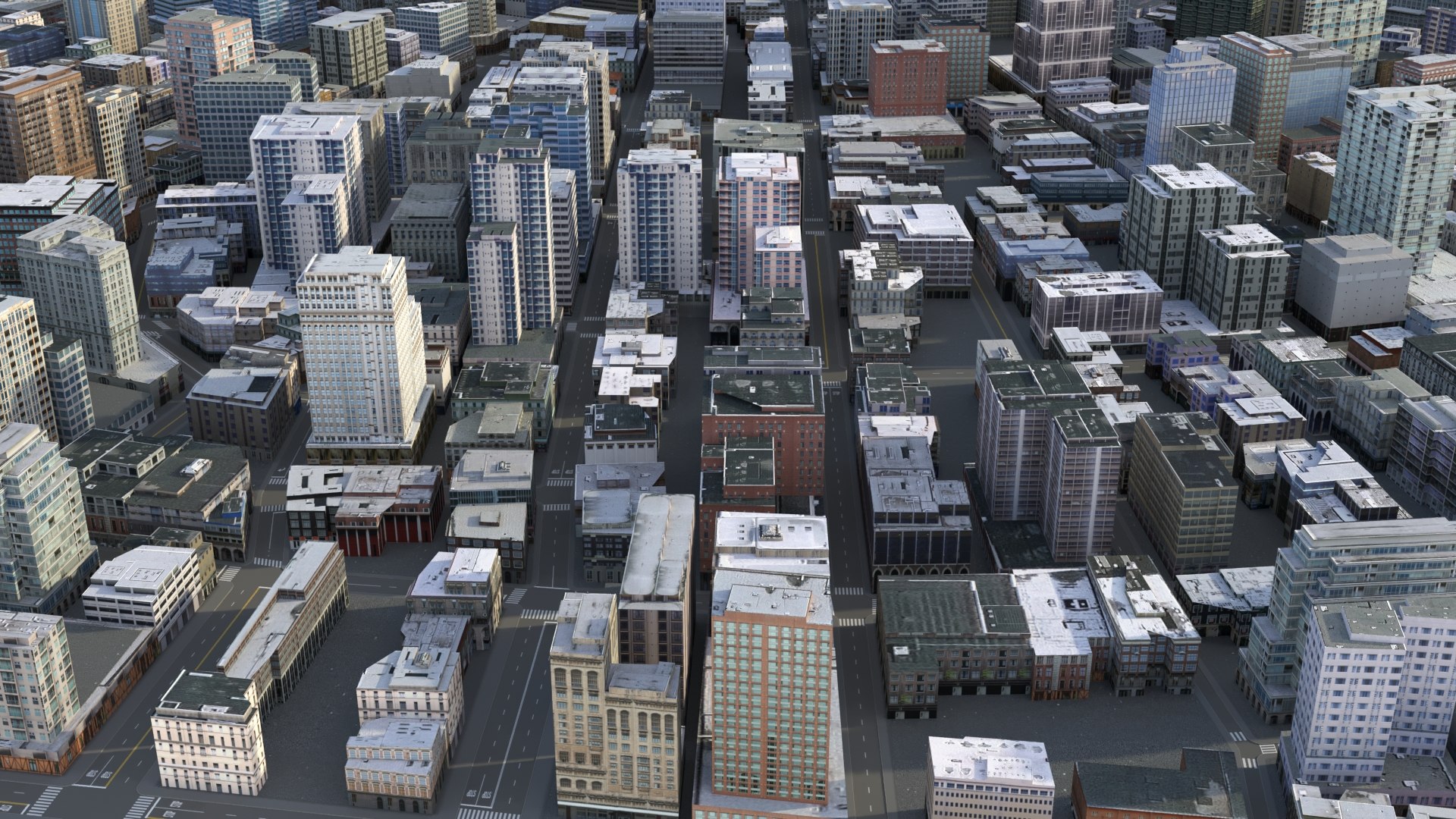 City 72 3D Model - TurboSquid 2032034