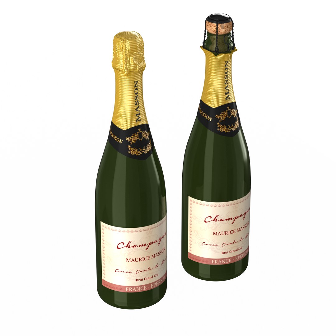 Max Champagne Bottle