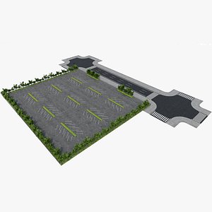 Blender Parking-Lot Models | TurboSquid