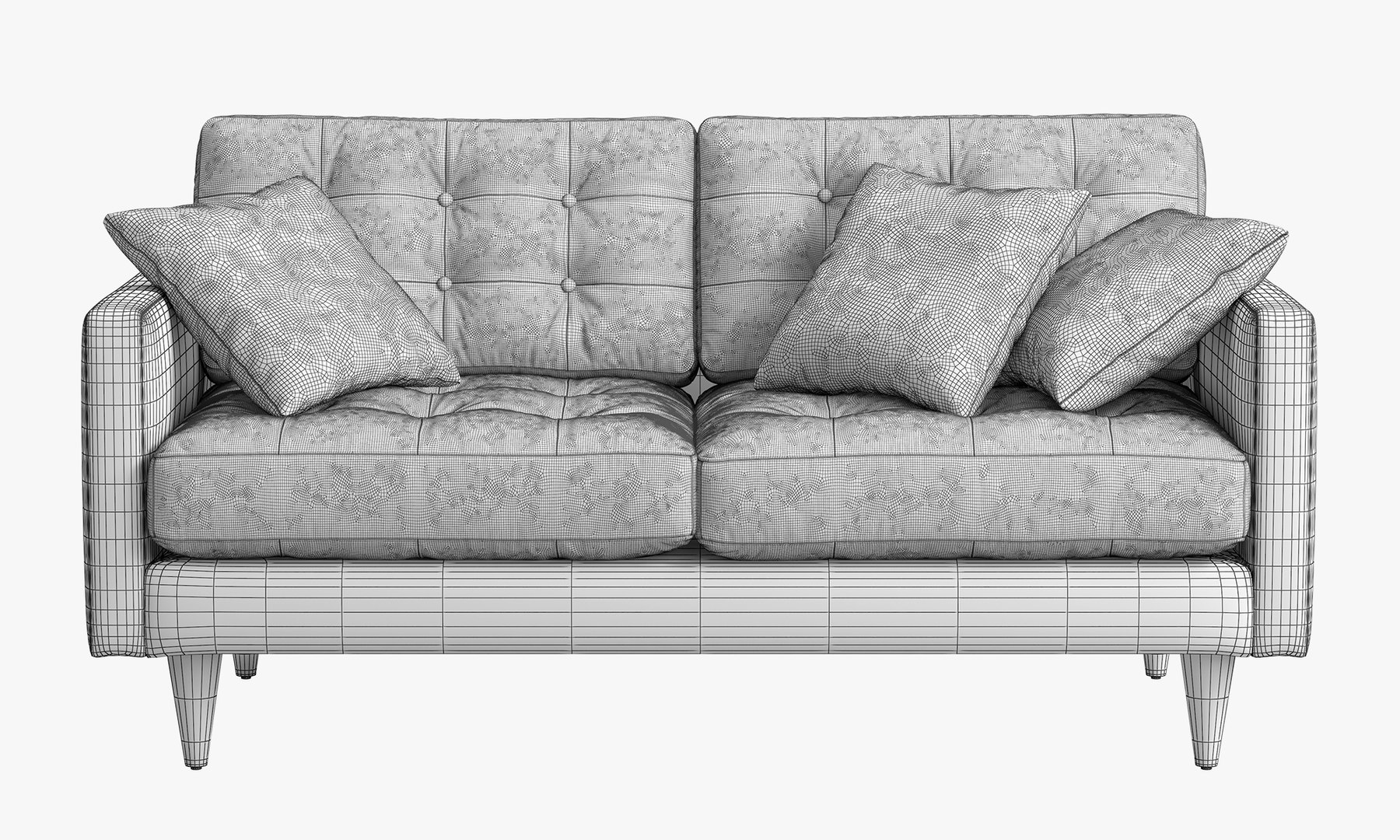 Joybird Eliot Loveseat Sofa 3D Model - TurboSquid 1914427