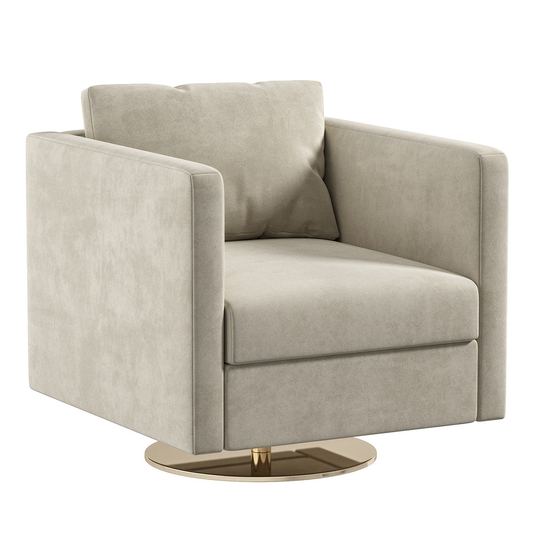 MARLOW ARMCHAIR By Laskasas 3D Model - TurboSquid 1958355