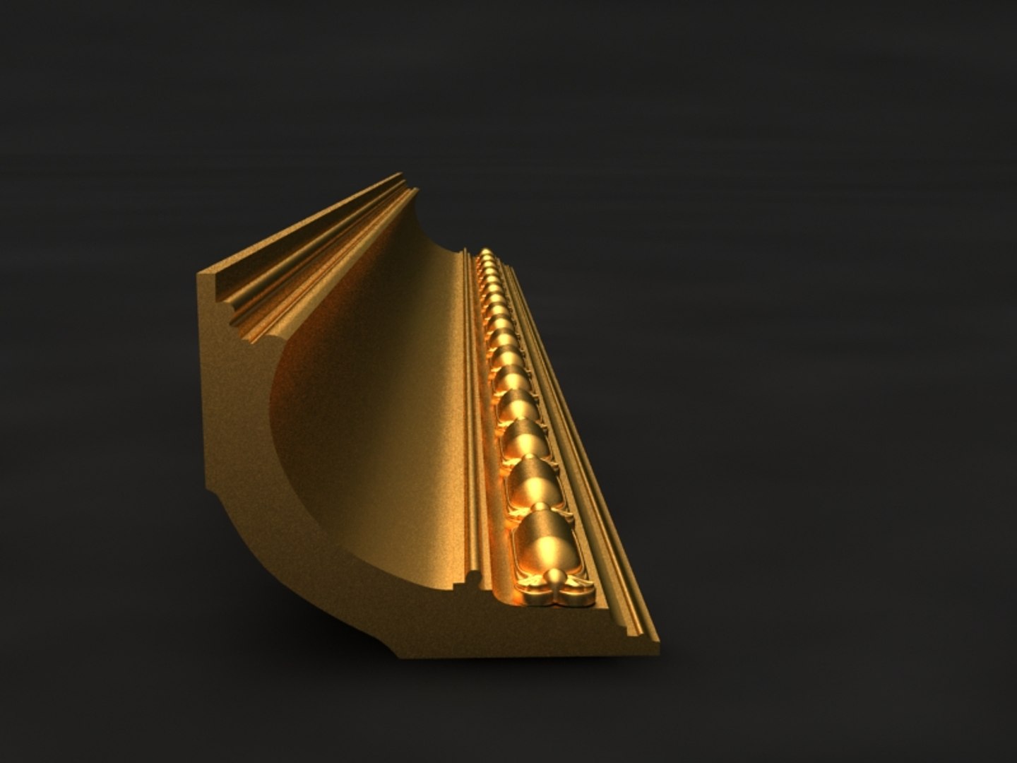 cornice mold decor 3d max