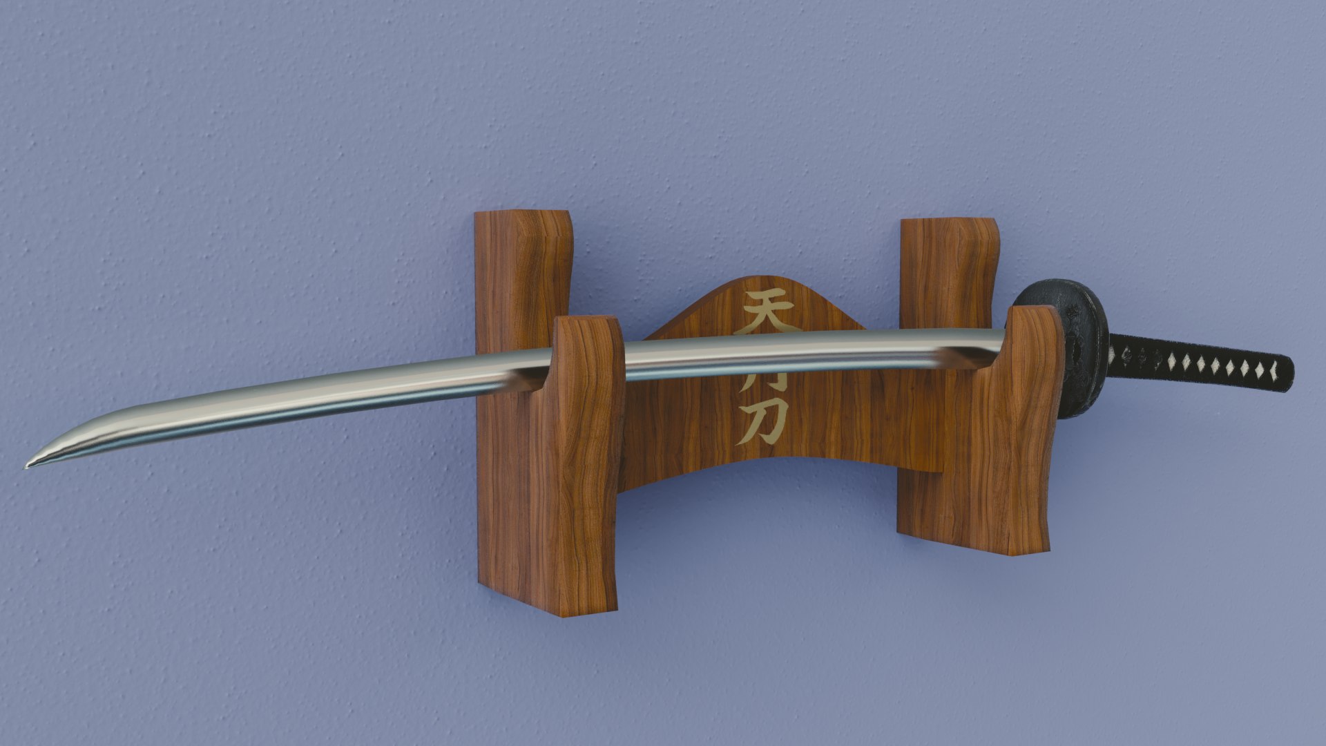 katana sword 3d model