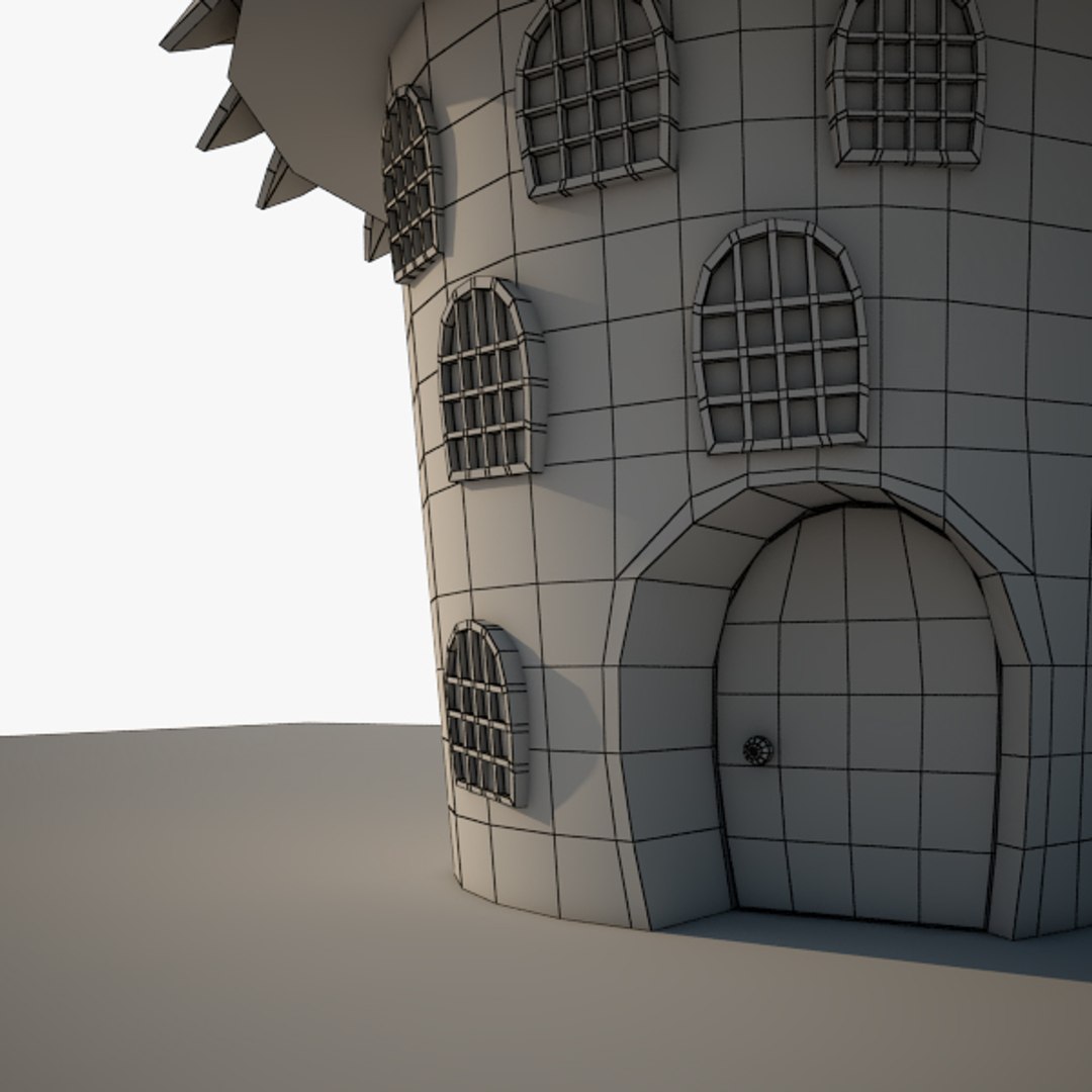 3d Model Small Cute House