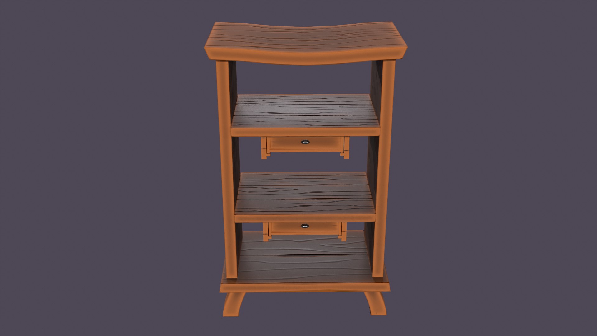 Stylized Cupboard Packblend 3D Model - TurboSquid 2083246