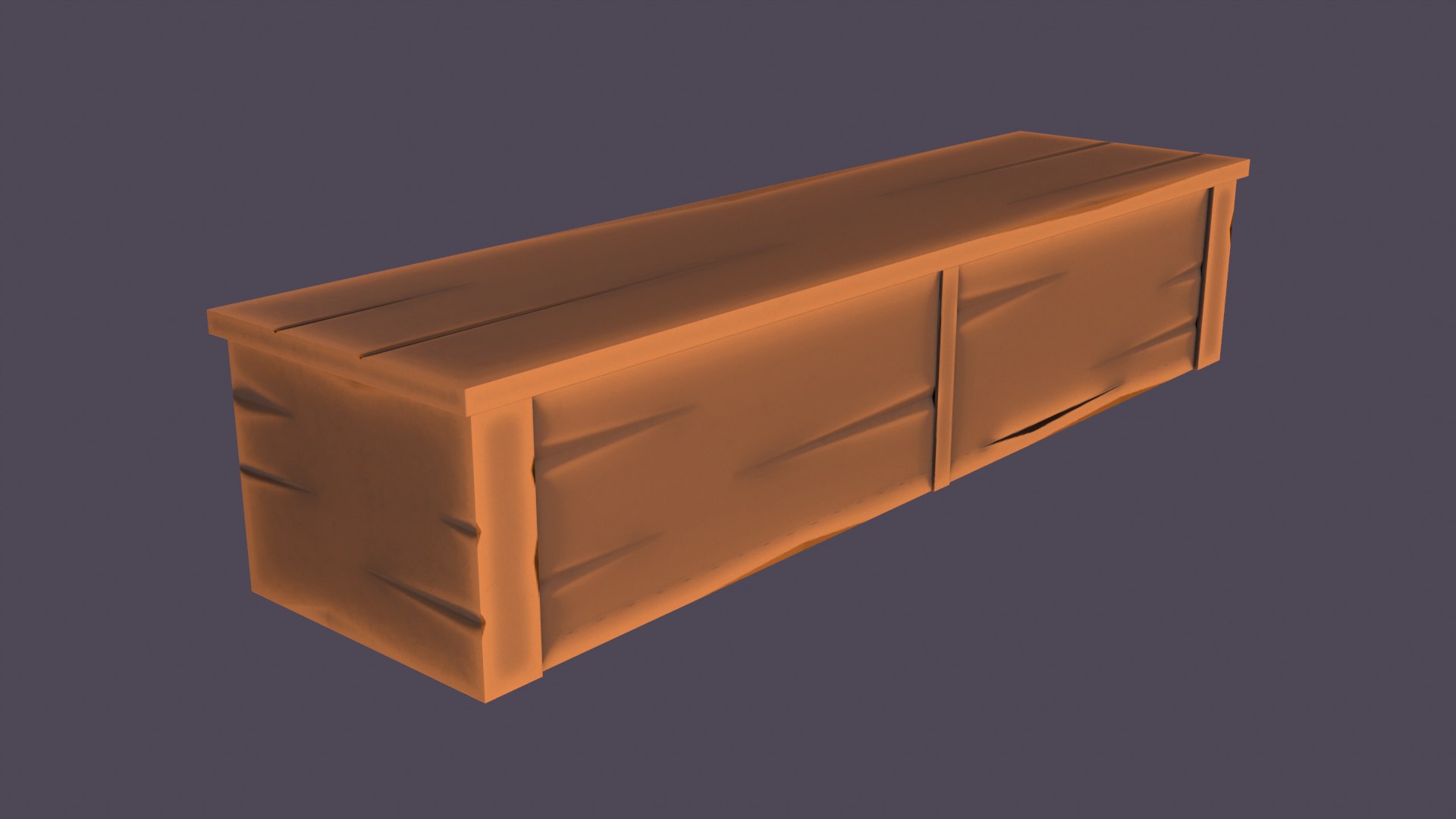 Stylized Cupboard Packblend 3D Model - TurboSquid 2083246