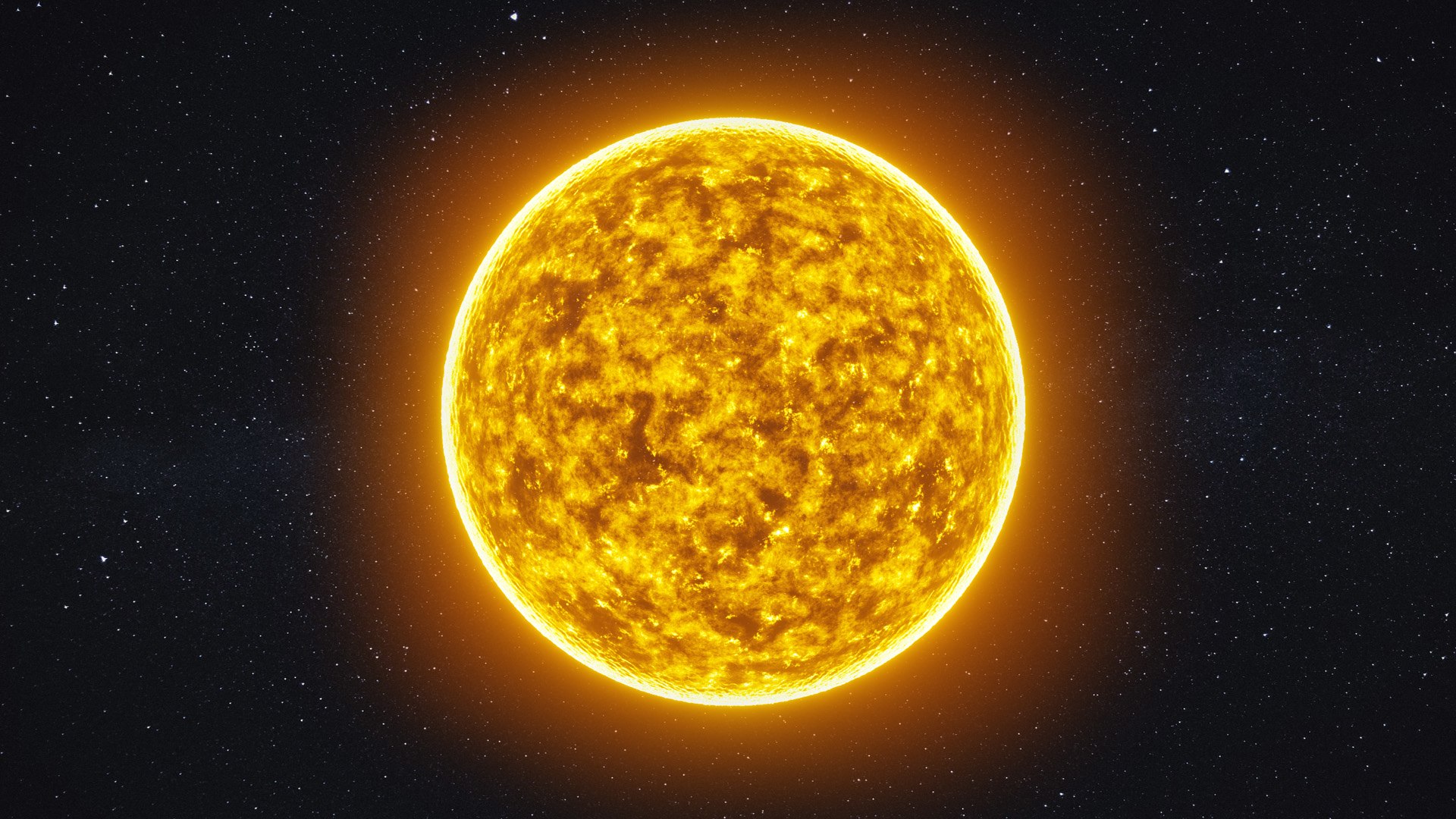 3D Animated Burning Sun With Adjustable Flares Model - TurboSquid 2250011