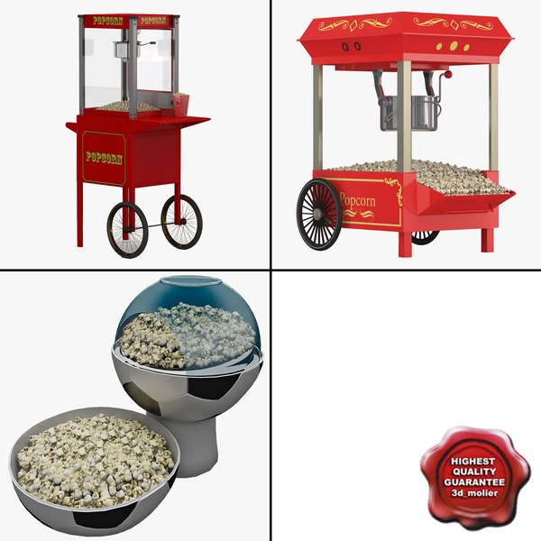 Popcorn Machine 3D Models for Download | TurboSquid