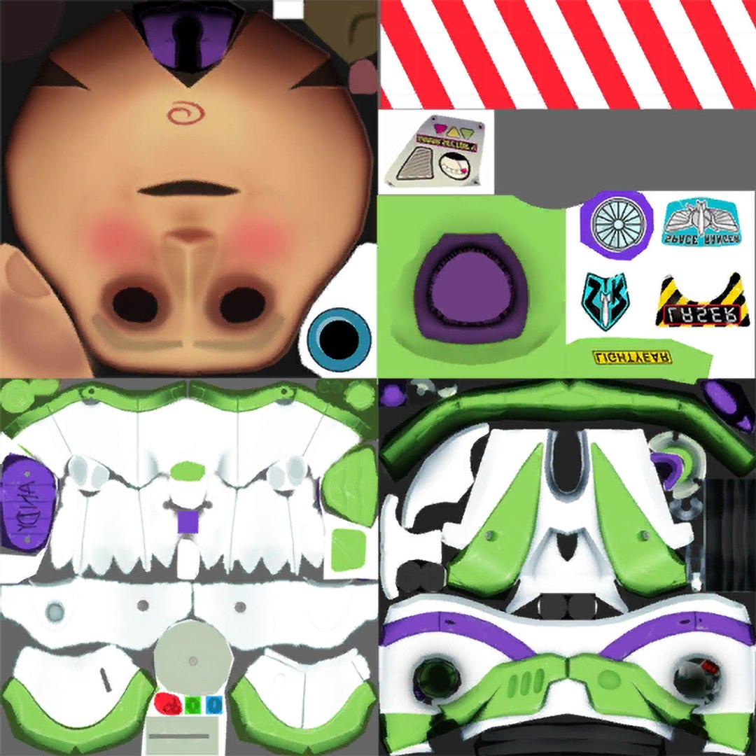Buzz Lightyear 3D Model - TurboSquid 2371607