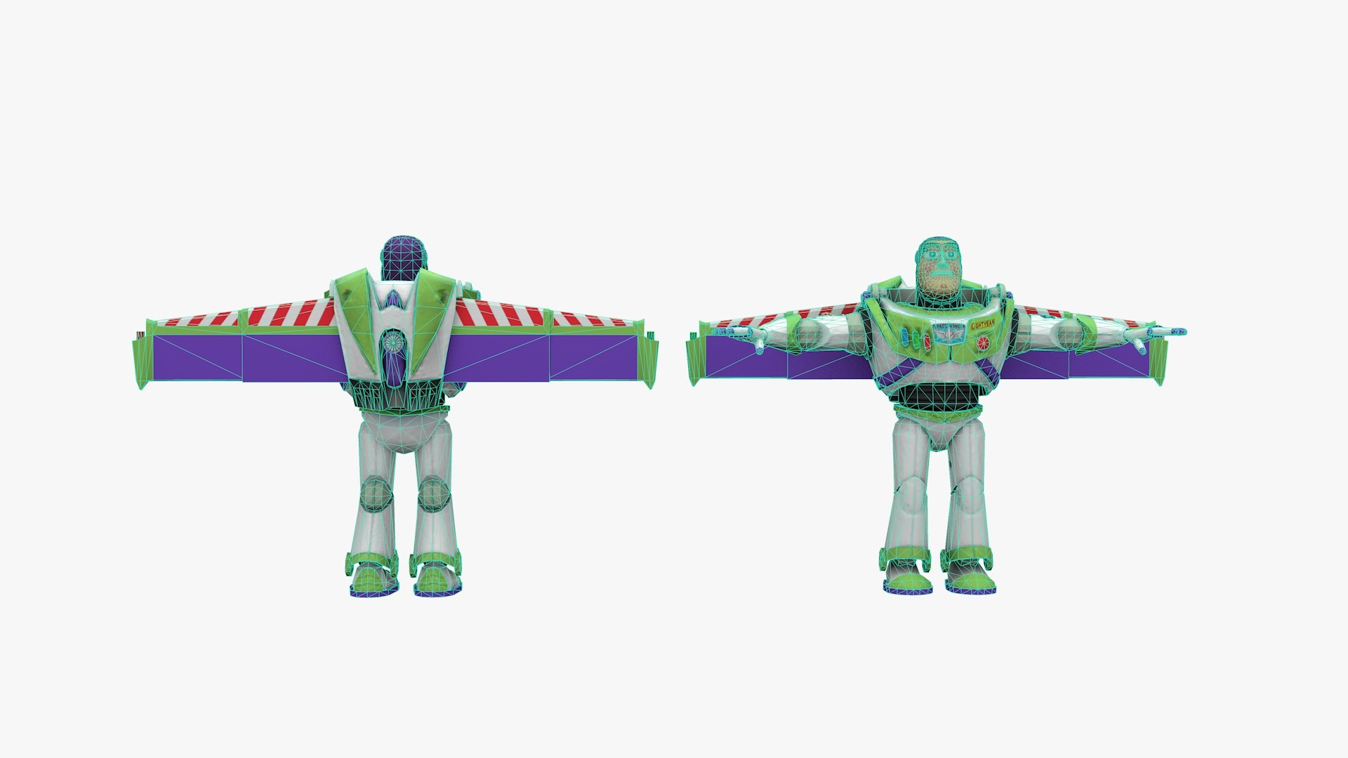 Buzz Lightyear 3D Model - TurboSquid 2371607