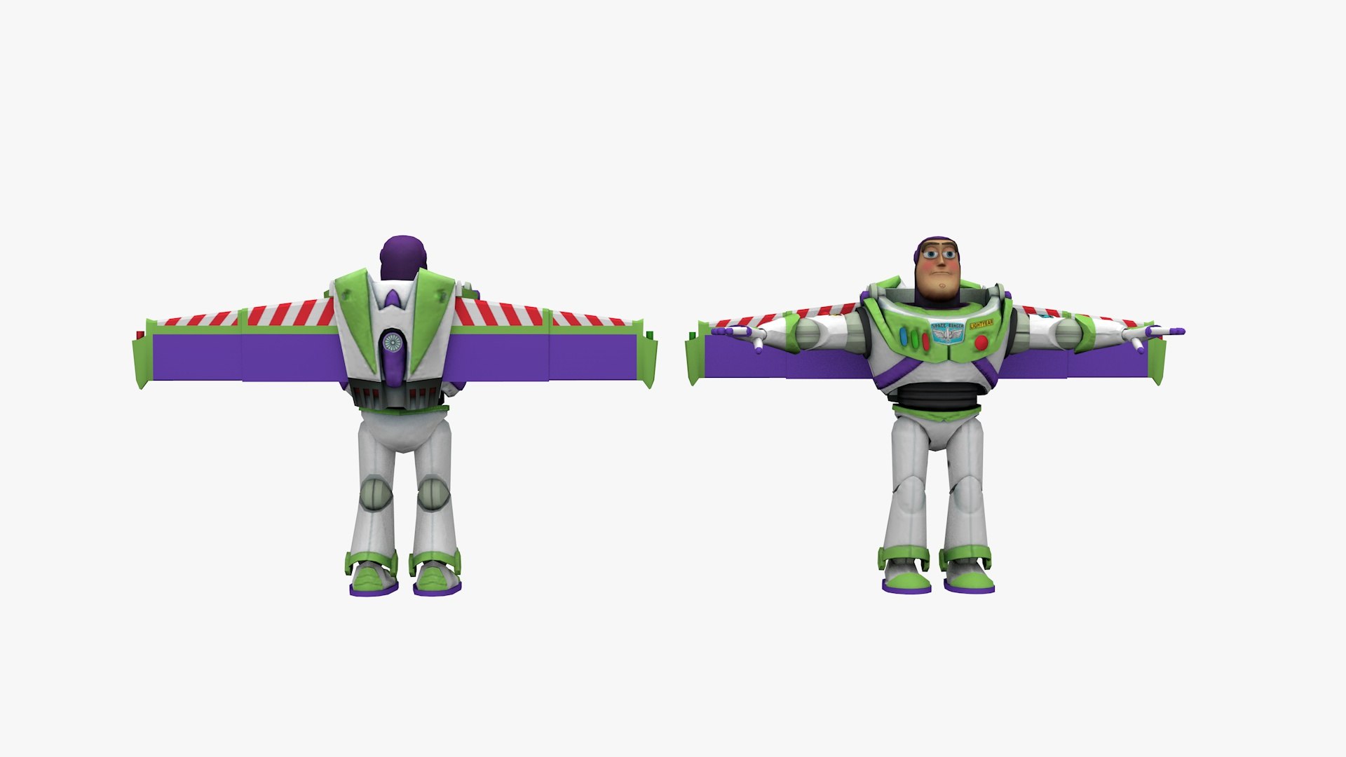 Buzz Lightyear 3D Model - TurboSquid 2371607