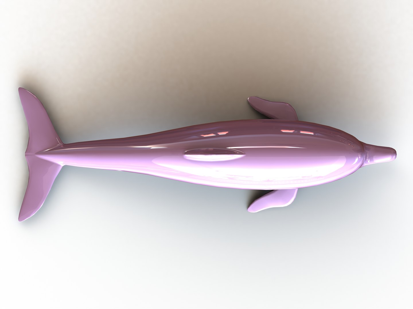 3D 3D Art Surface Pink Dolphin - TurboSquid 2162740