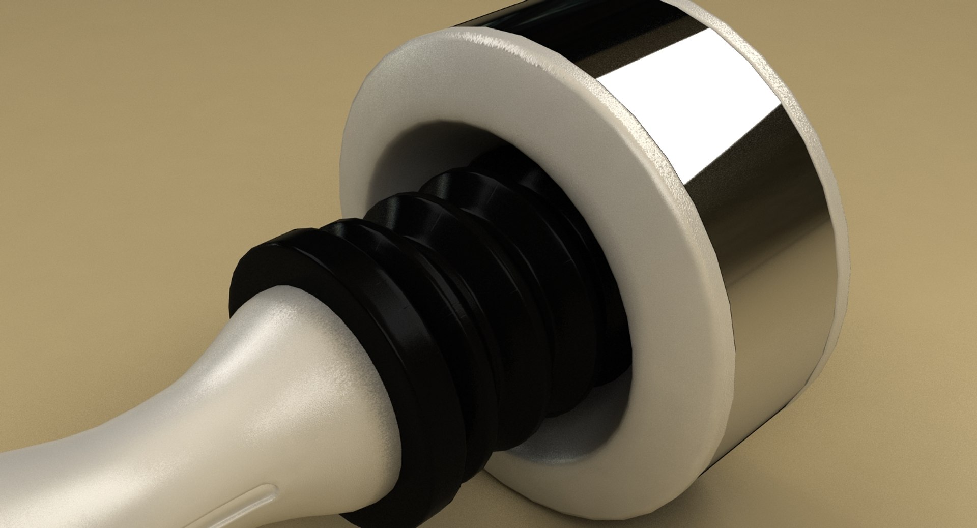 3d Shake Weight Exercise Model