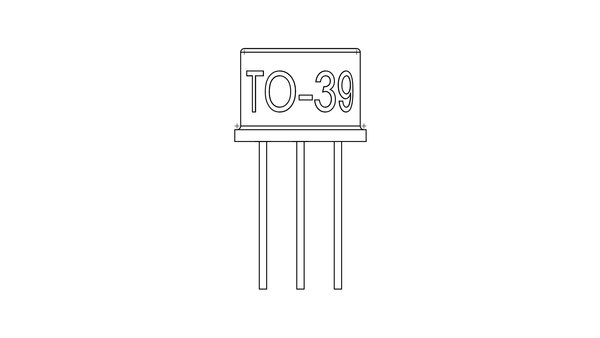 modelo 3d Caja de transistores TO39 - TurboSquid 1999110