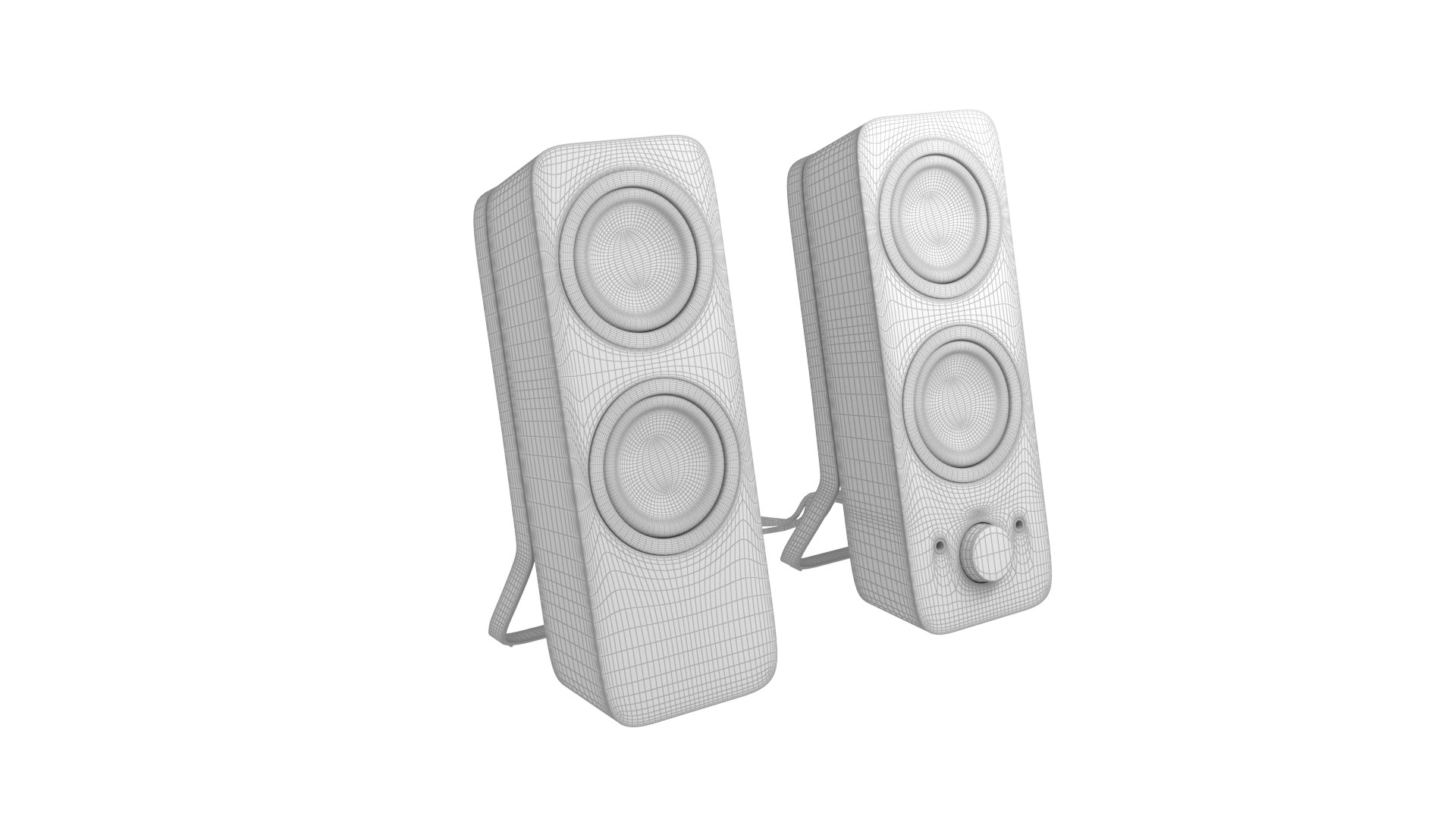 Logitech Z200 2.0 Speaker 3D - TurboSquid 1719409