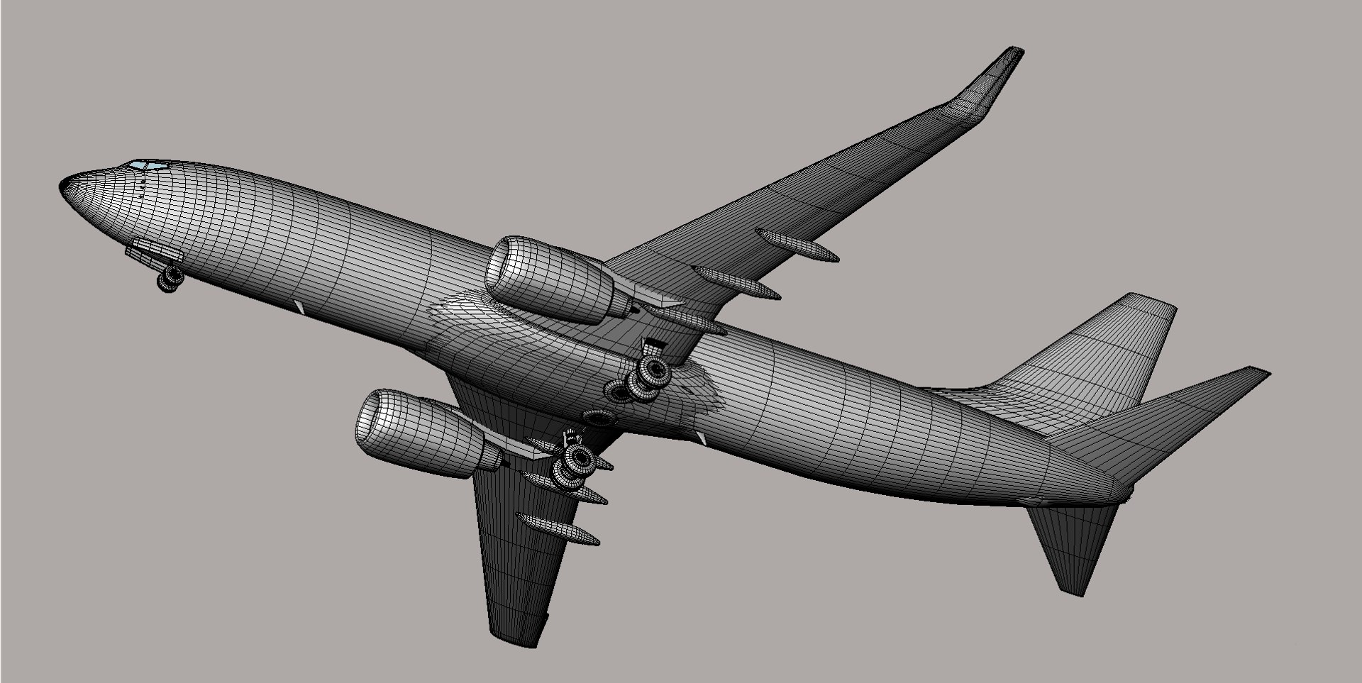 3d Model Boeing Air Europa