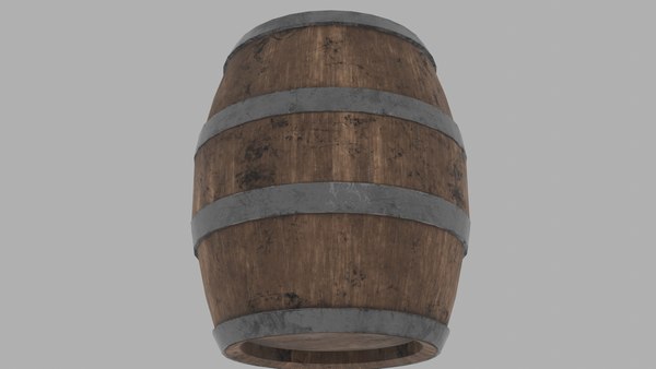 3D Barrel model - TurboSquid 1978001