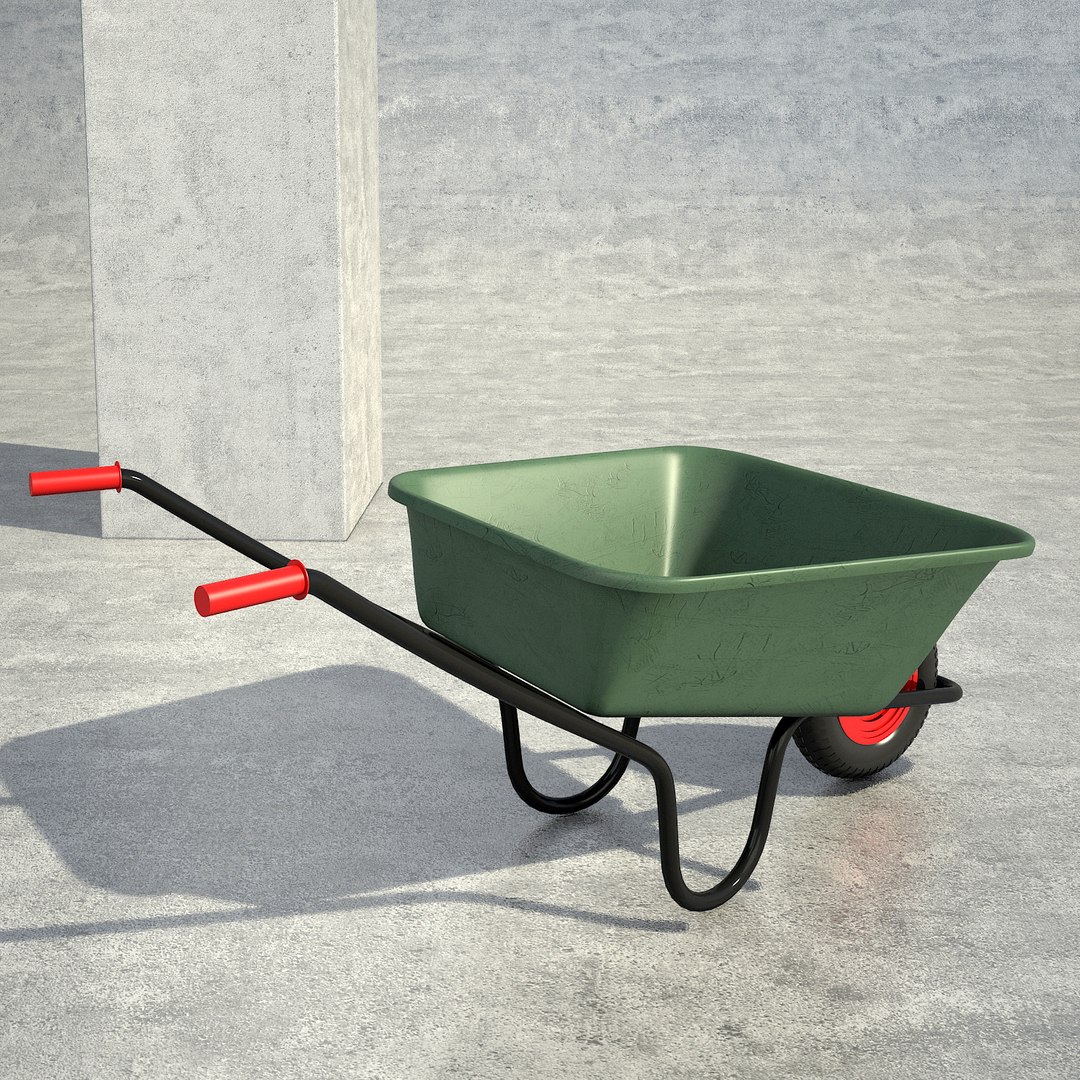 3d Model Builders Wheelbarrow