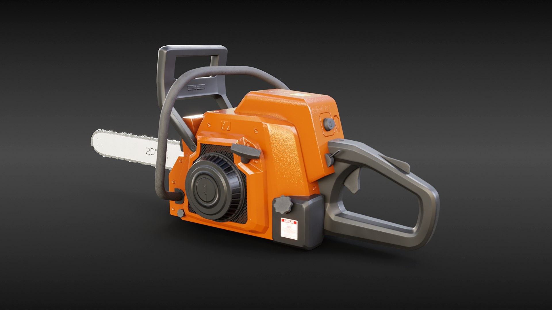 Generic Modern Gas Chainsaw 3D - TurboSquid 2128650