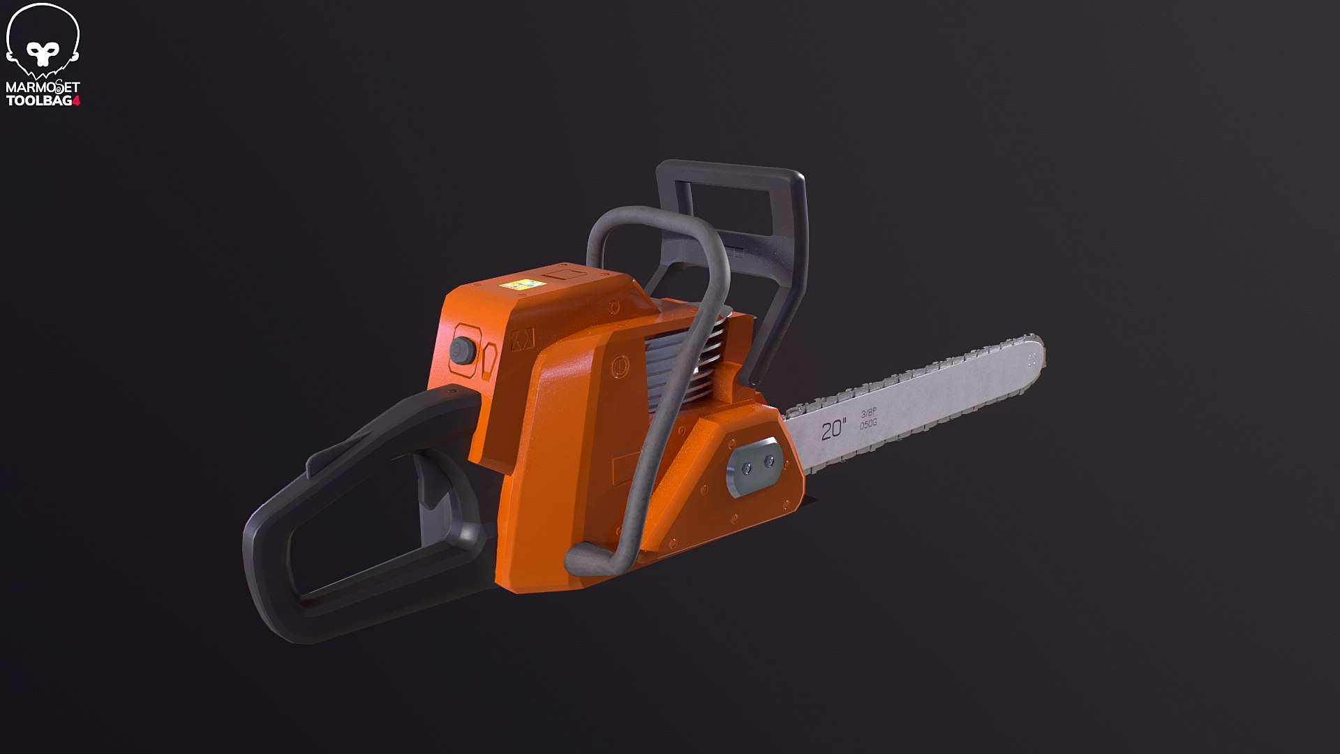 Generic Modern Gas Chainsaw 3D - TurboSquid 2128650